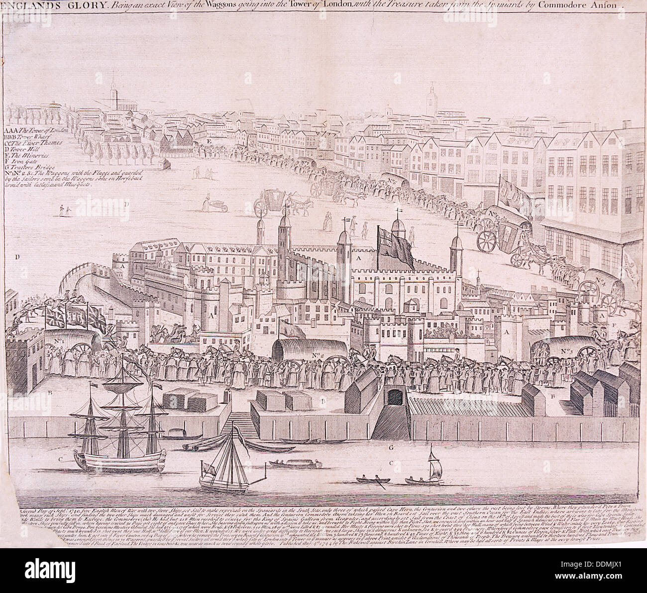 18th century london thames art hi-res stock photography and images - Alamy