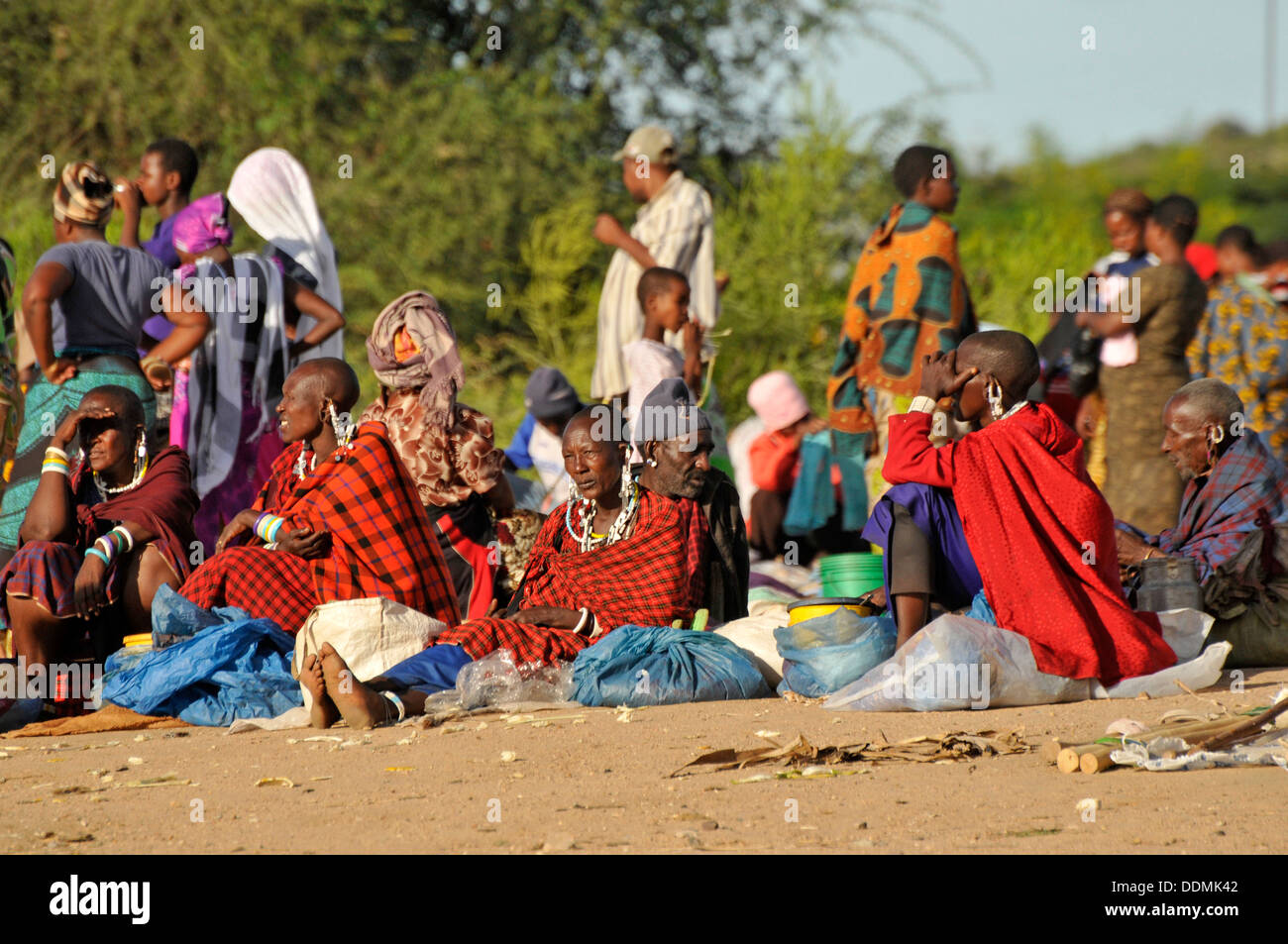 Africa scenes Tanzania collection Stock Photo - Alamy