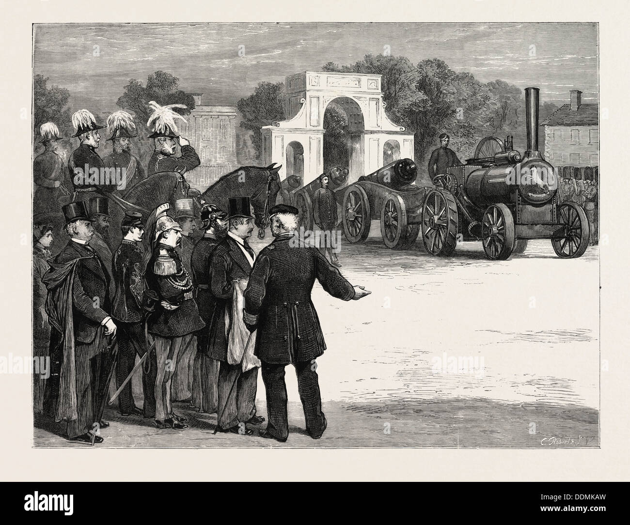 THE WAR OF THE FUTURE: STEAM SAPPERS "MARCHING PAST" AT CHATHAM, UK ...
