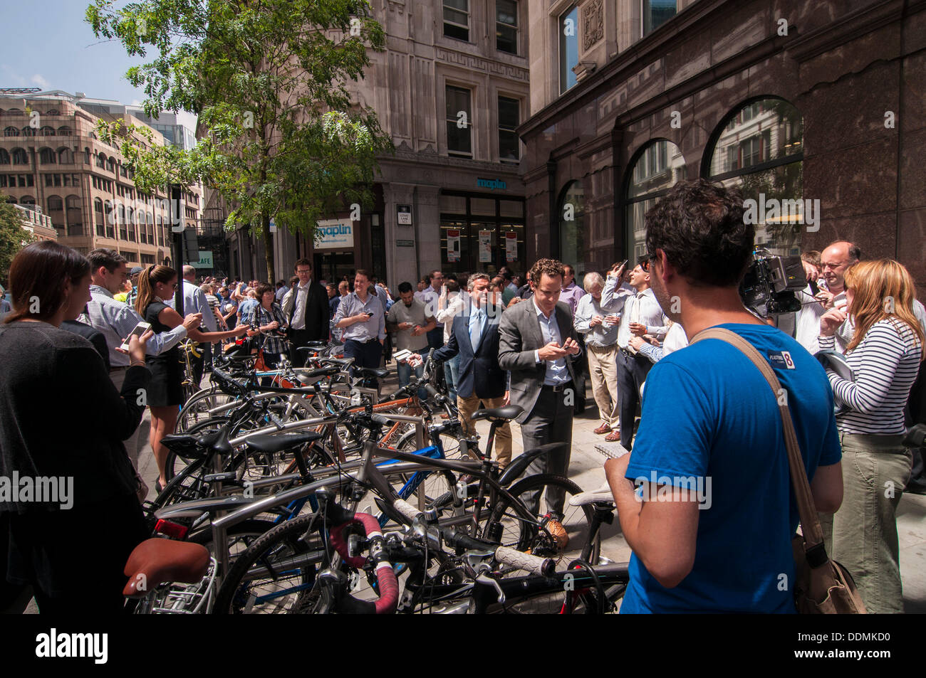 London, UK. 4th Sept, 2013. The building officially known as 20 ...