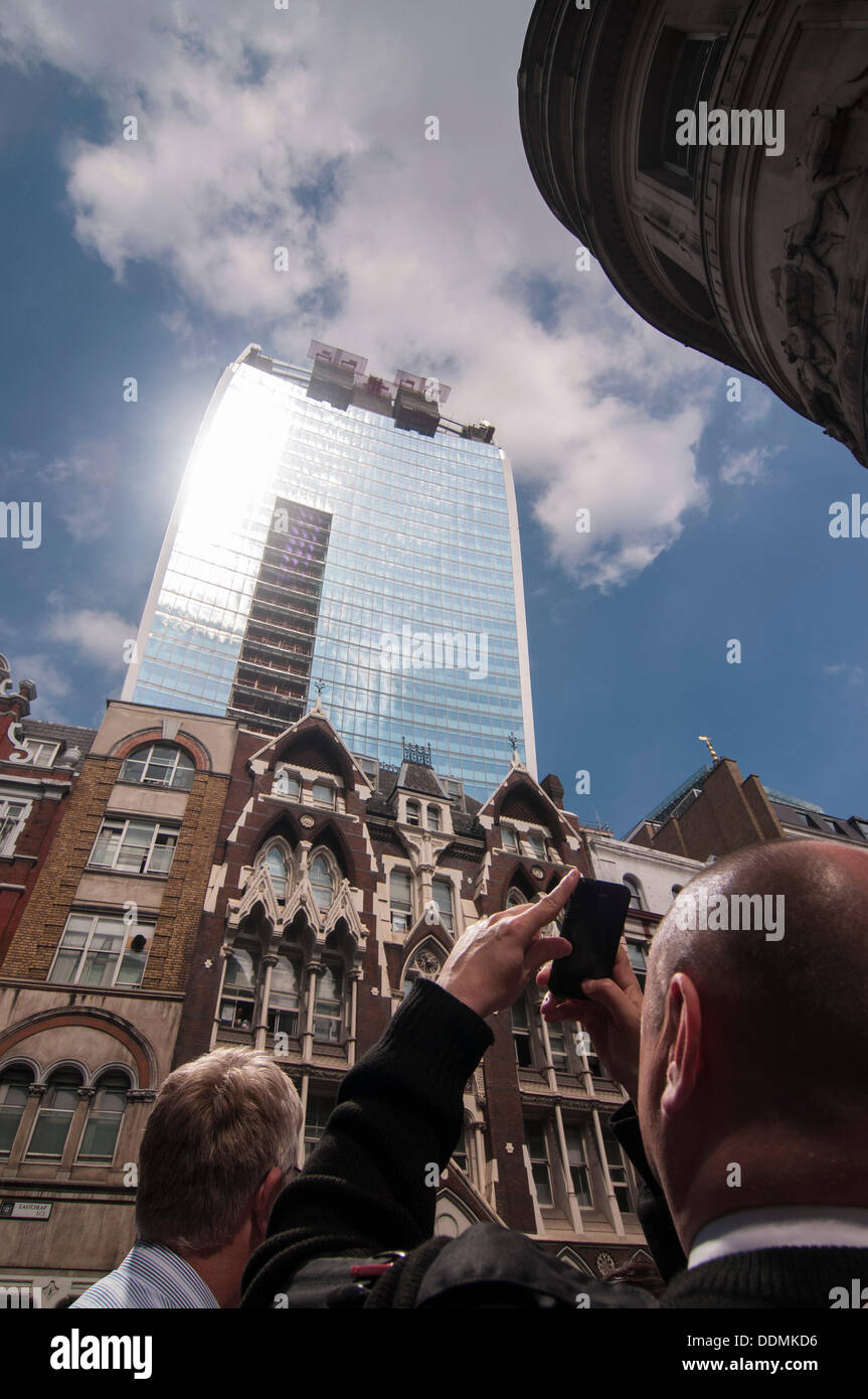 Walkie Talkie Building Damage High Resolution Stock Photography and ...