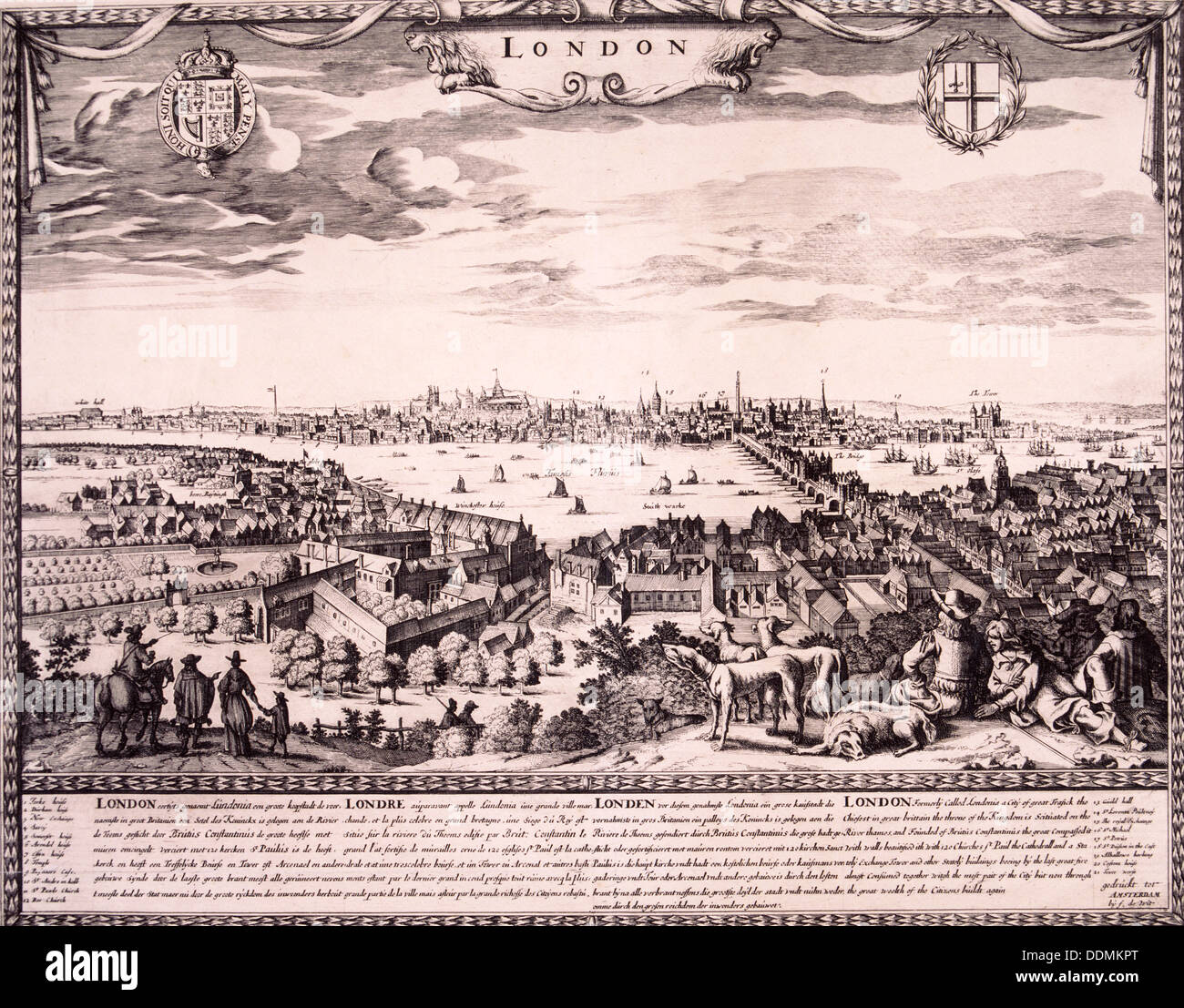 18th century london thames art hi-res stock photography and images - Alamy