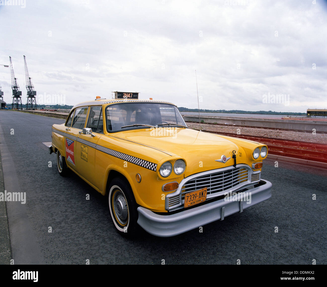 Checker A11 cab, 1980. Artist: Unknown Stock Photo - Alamy