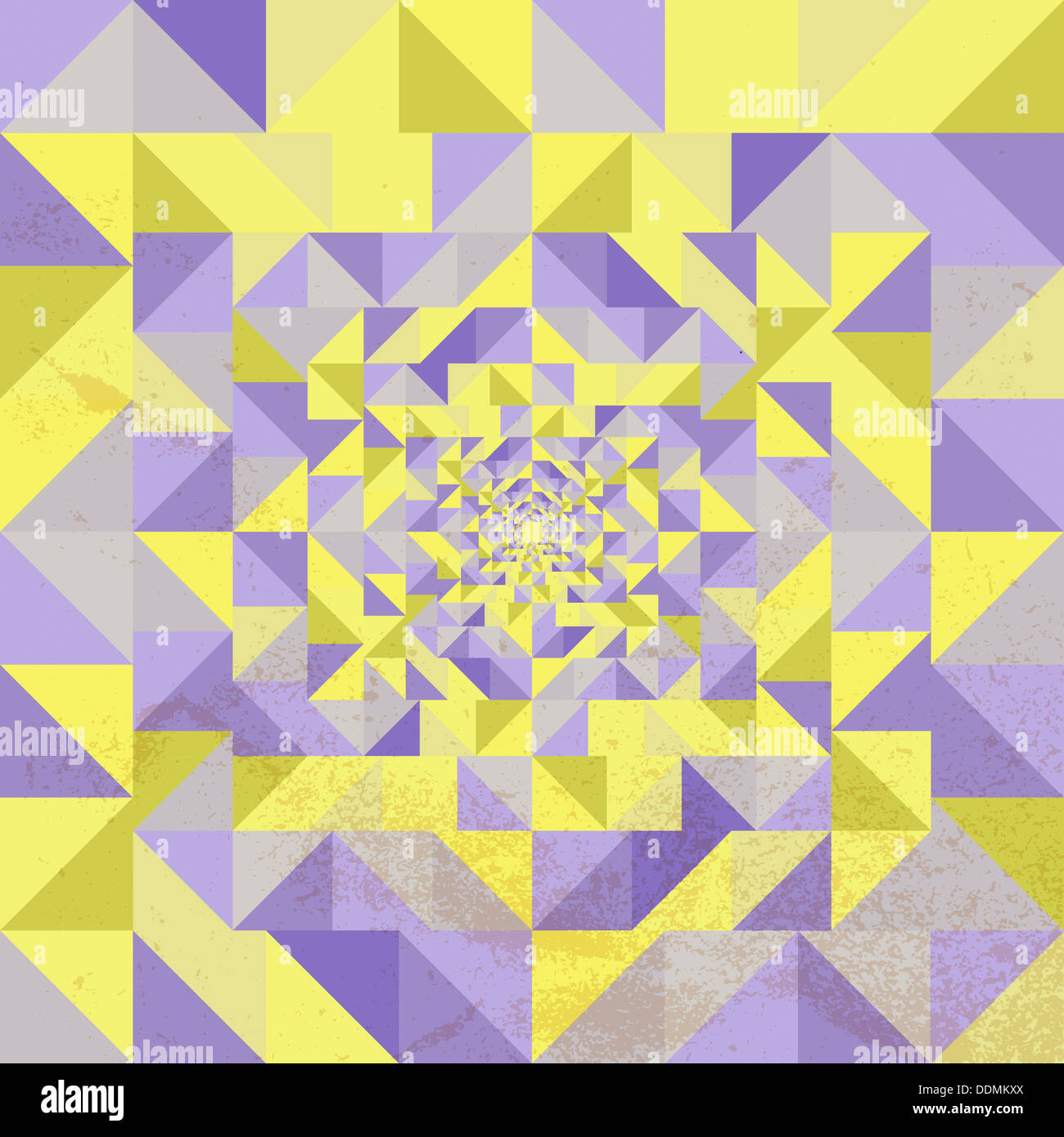 Colorful abstract retro triangle seamless pattern background with ...