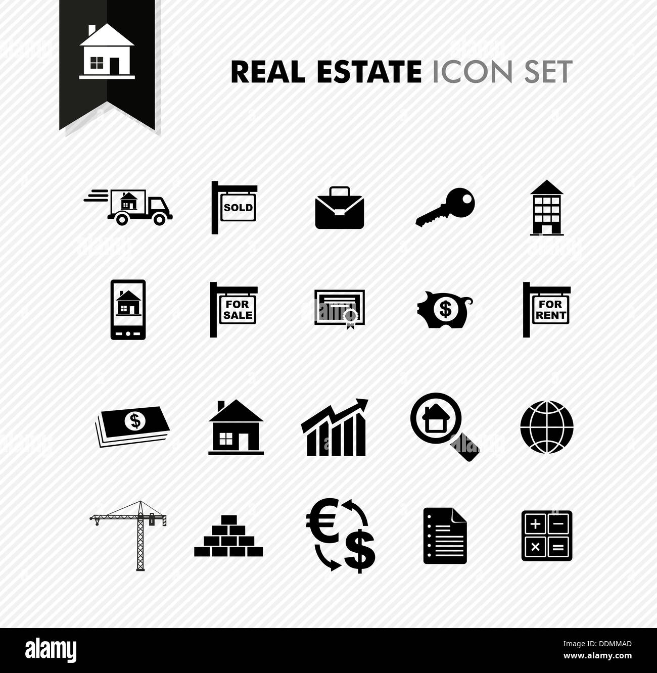 Real Estate Icon Pack