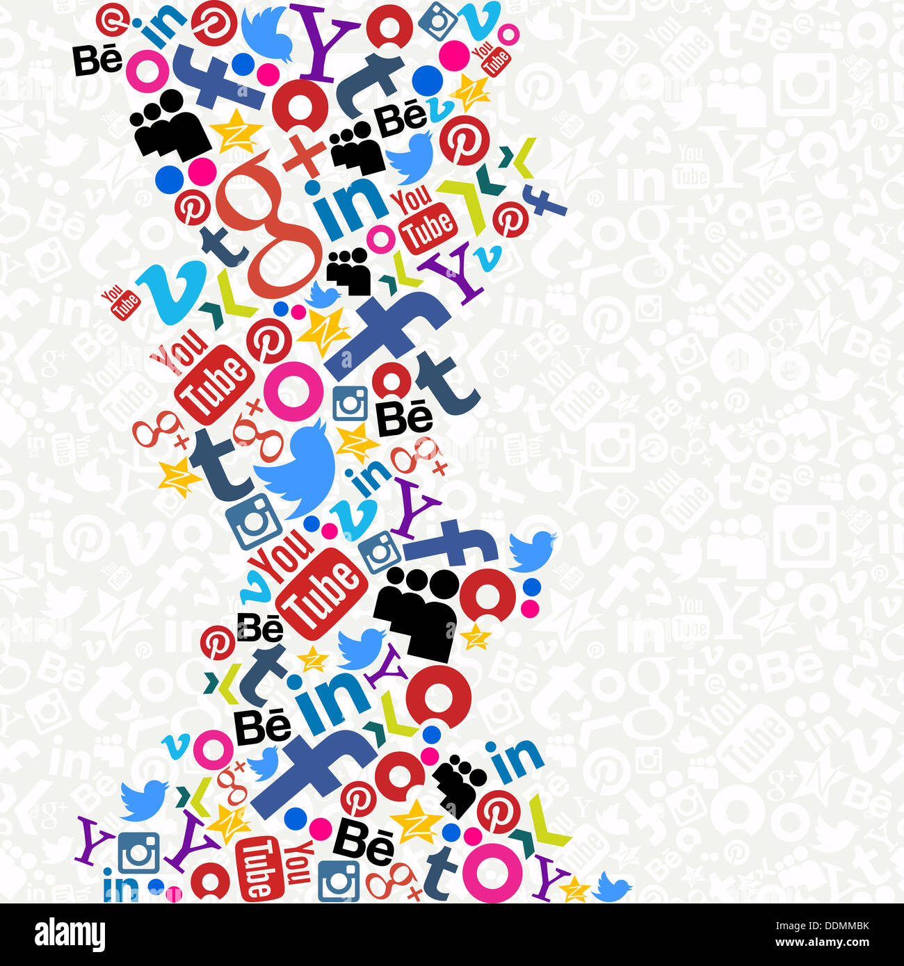 MONTEVIDEO, URUGUAY. AUGUST 15, 2013: Social media splash 2013. About ...