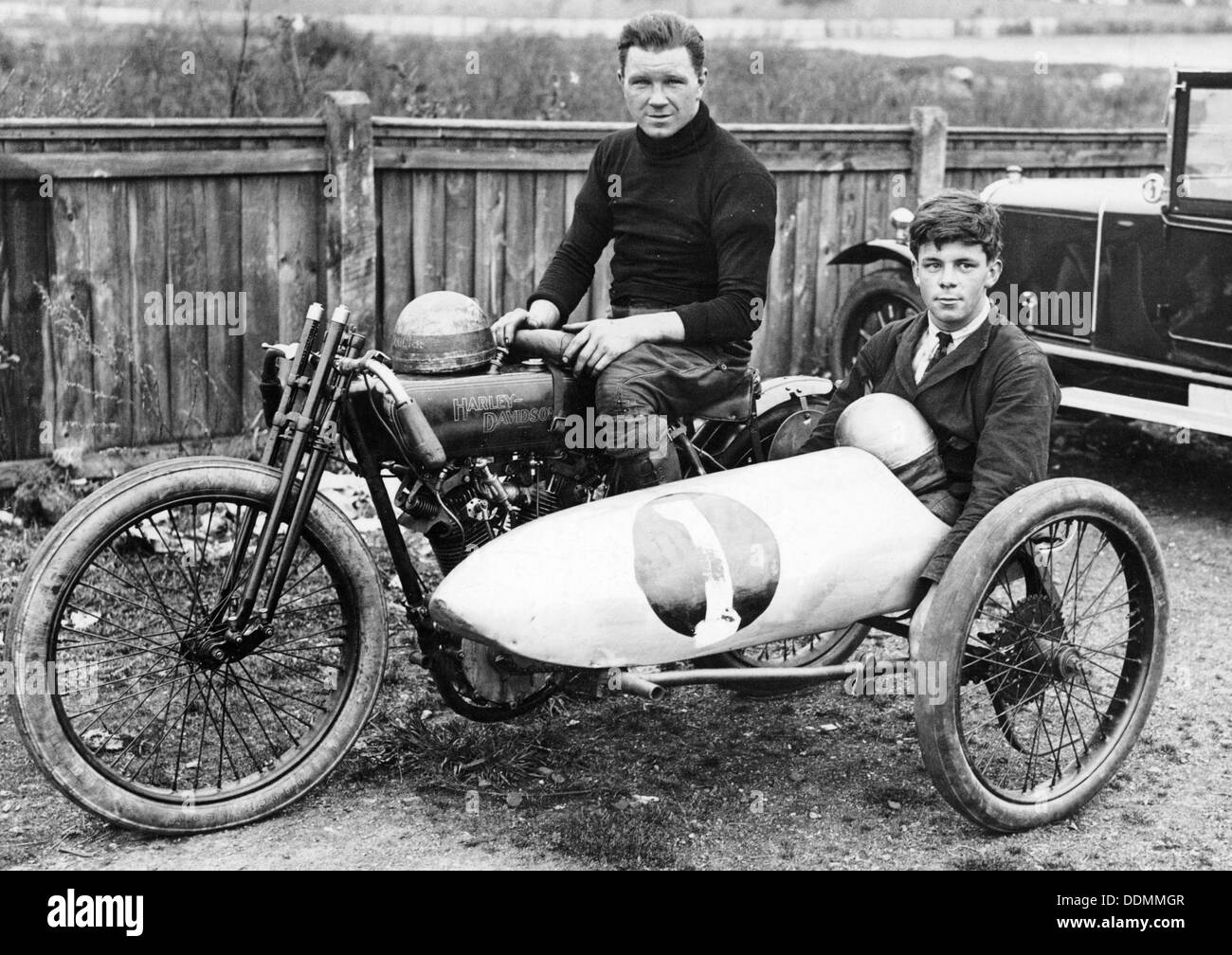 Motorcycle sidecar passenger hi-res stock photography and images - Alamy