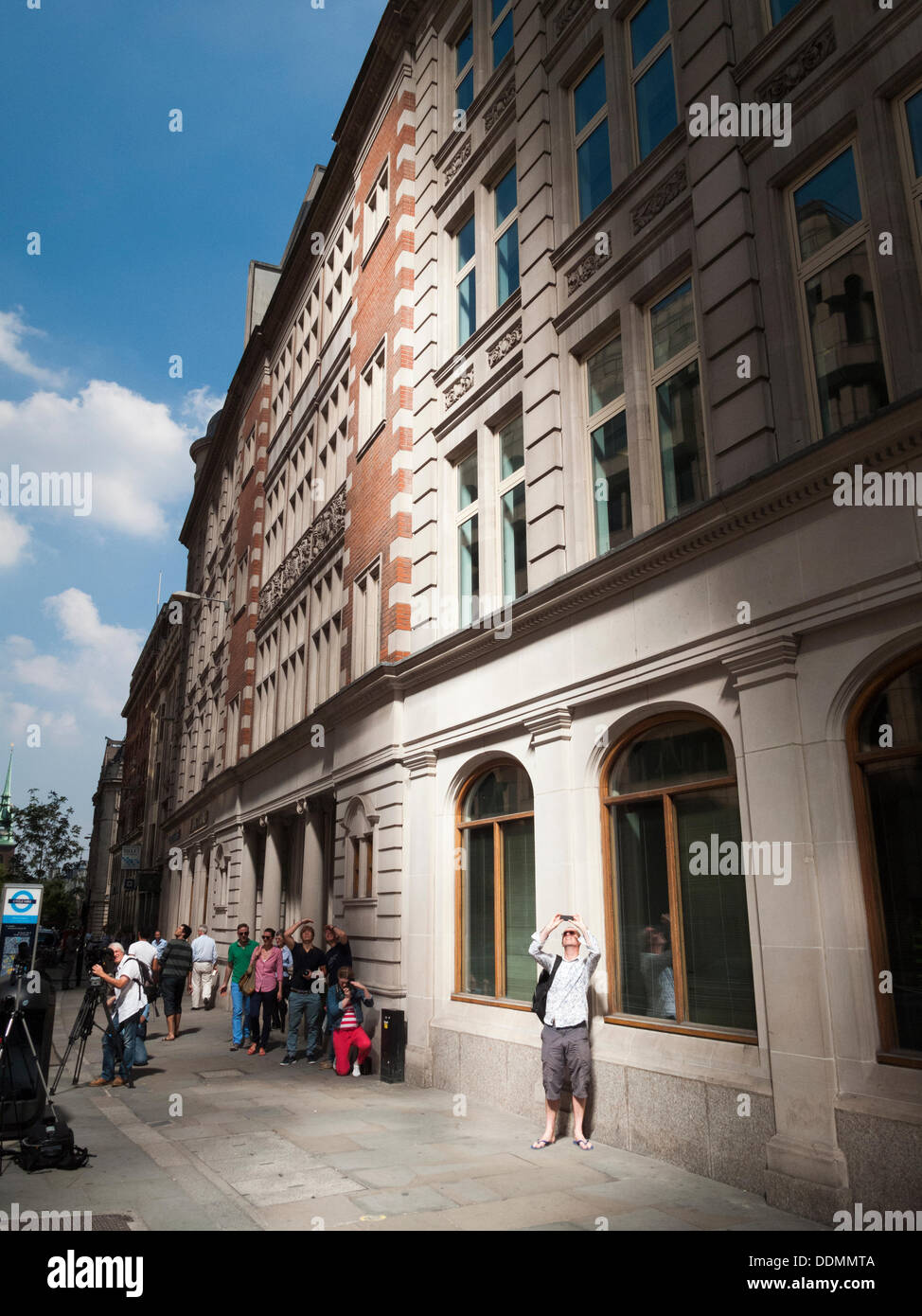 4 September 2013: Sunlight reflecting from the concave face of the new ...