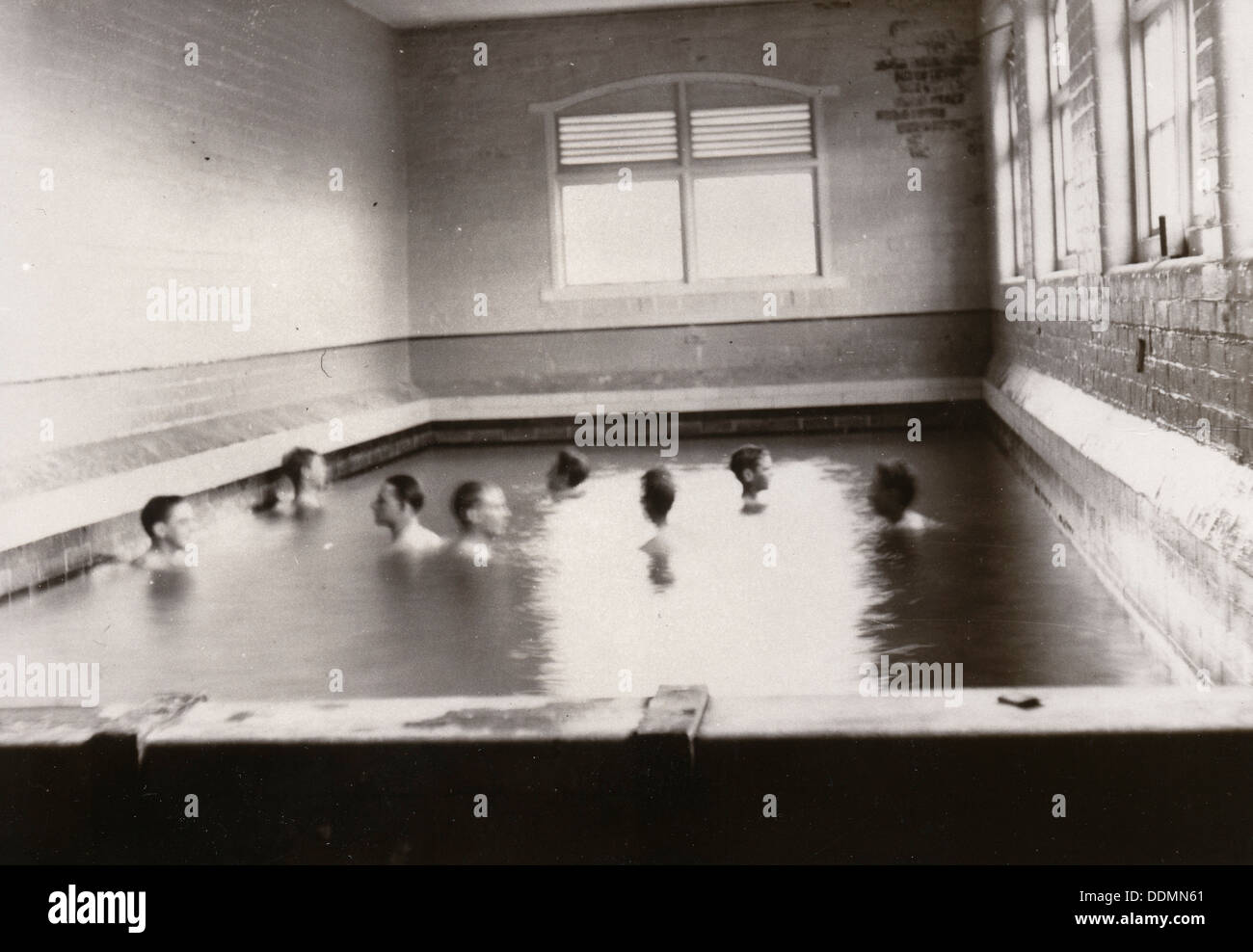 Boys in plunge bath, 1908. Artist: Unknown Stock Photo - Alamy