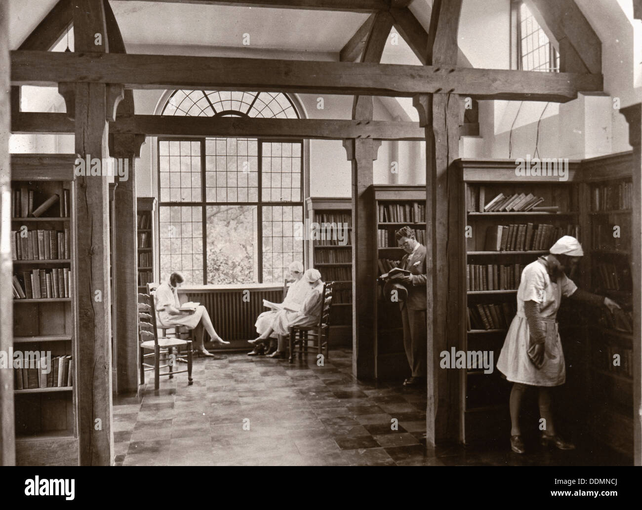 The Joseph Rowntree library, York, Yorkshire, 1933. Artist: Unknown ...