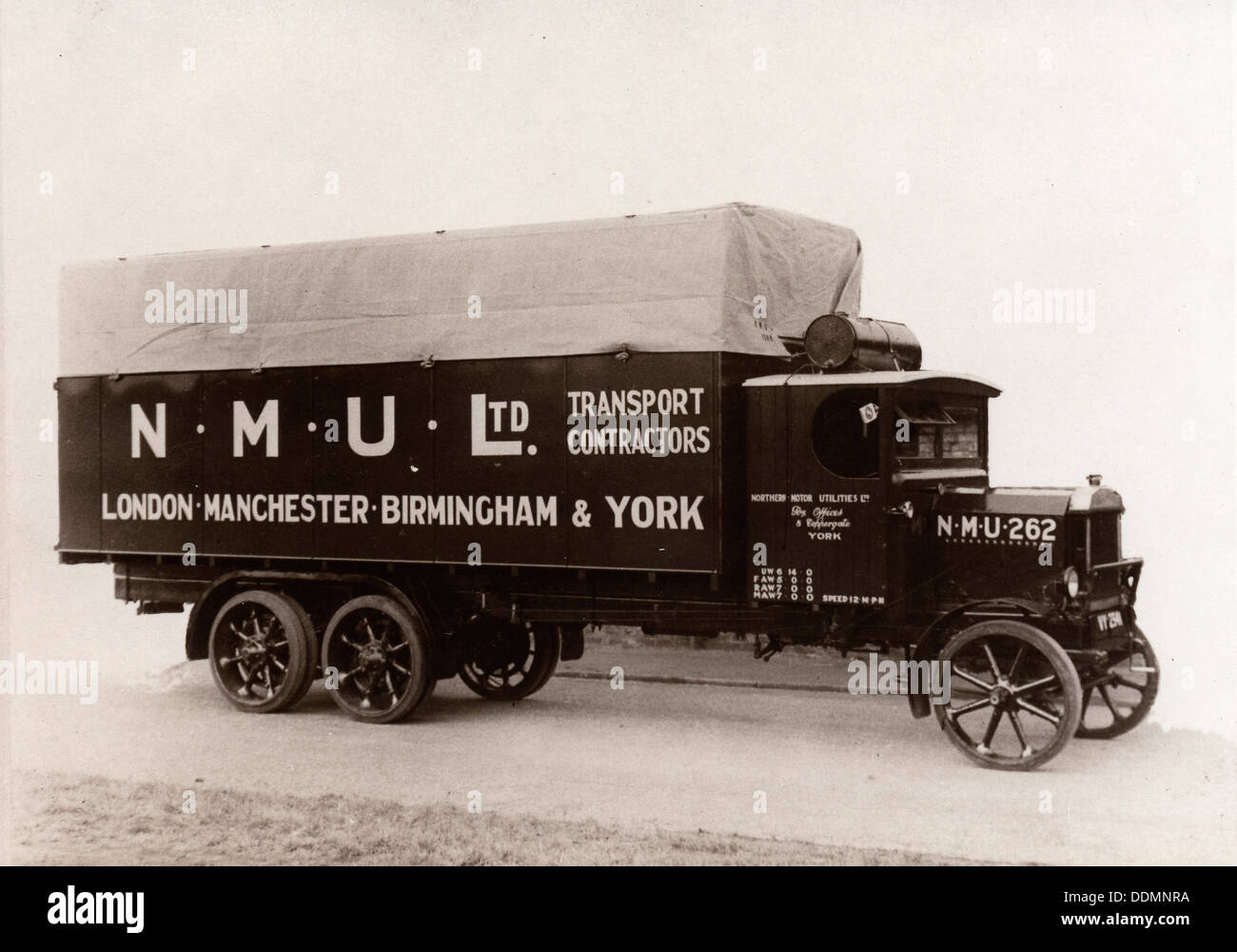 NMU (Northern Motor Utilities) Bomber lorry, 1924. Artist: Unknown ...