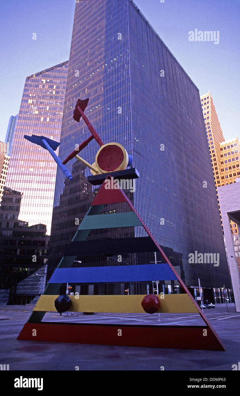 Public Sculpture of Houston, Texas, USA Stock Photo - Alamy