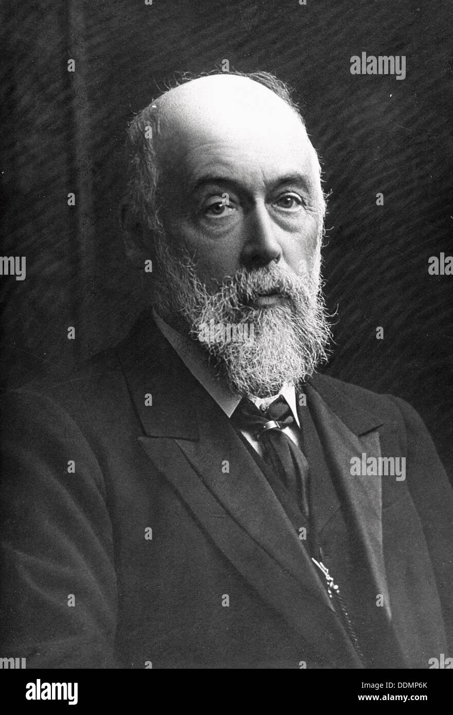 Portrait of JS Rowntree,1895. Artist: Unknown Stock Photo - Alamy