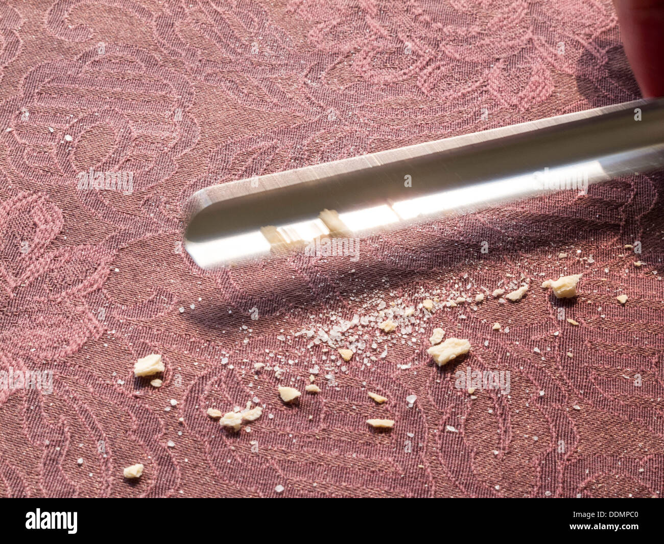 Crumber table hi-res stock photography and images - Alamy