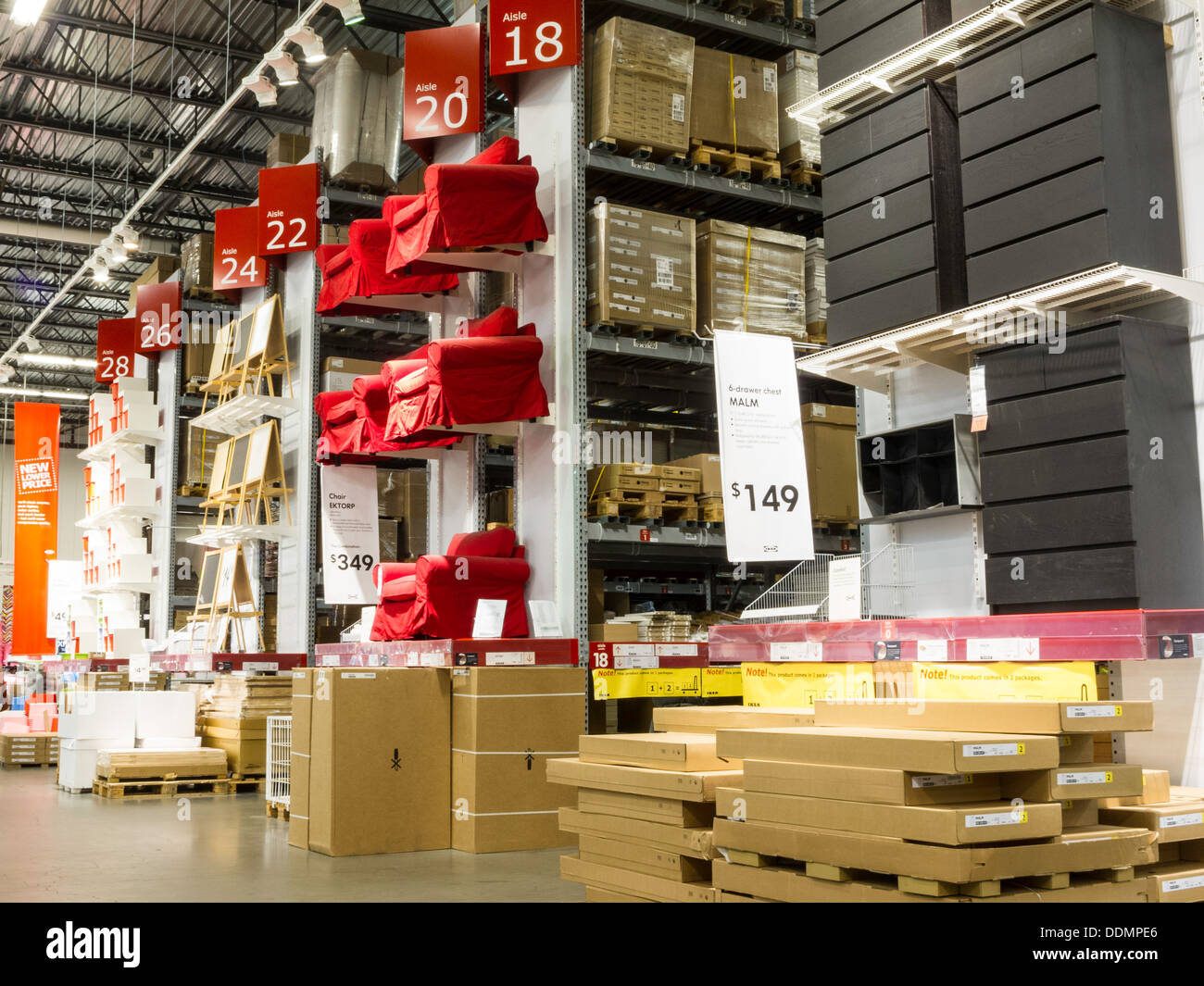 Ikea store interior hi-res stock photography and images - Alamy