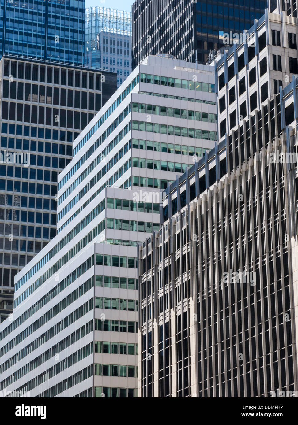 Facades of skyscrapers at hi-res stock photography and images - Alamy