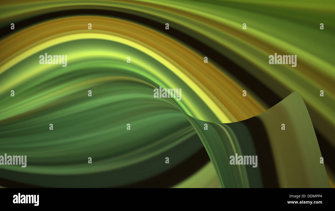 Abstract green wave background Stock Photo - Alamy