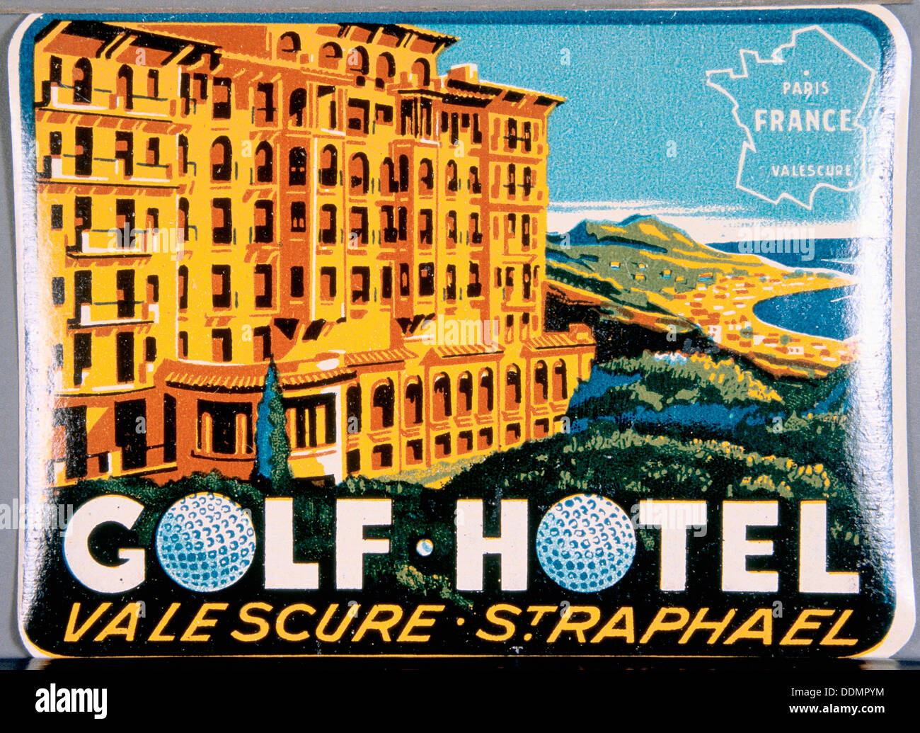 St raphael map hi-res stock photography and images - Alamy