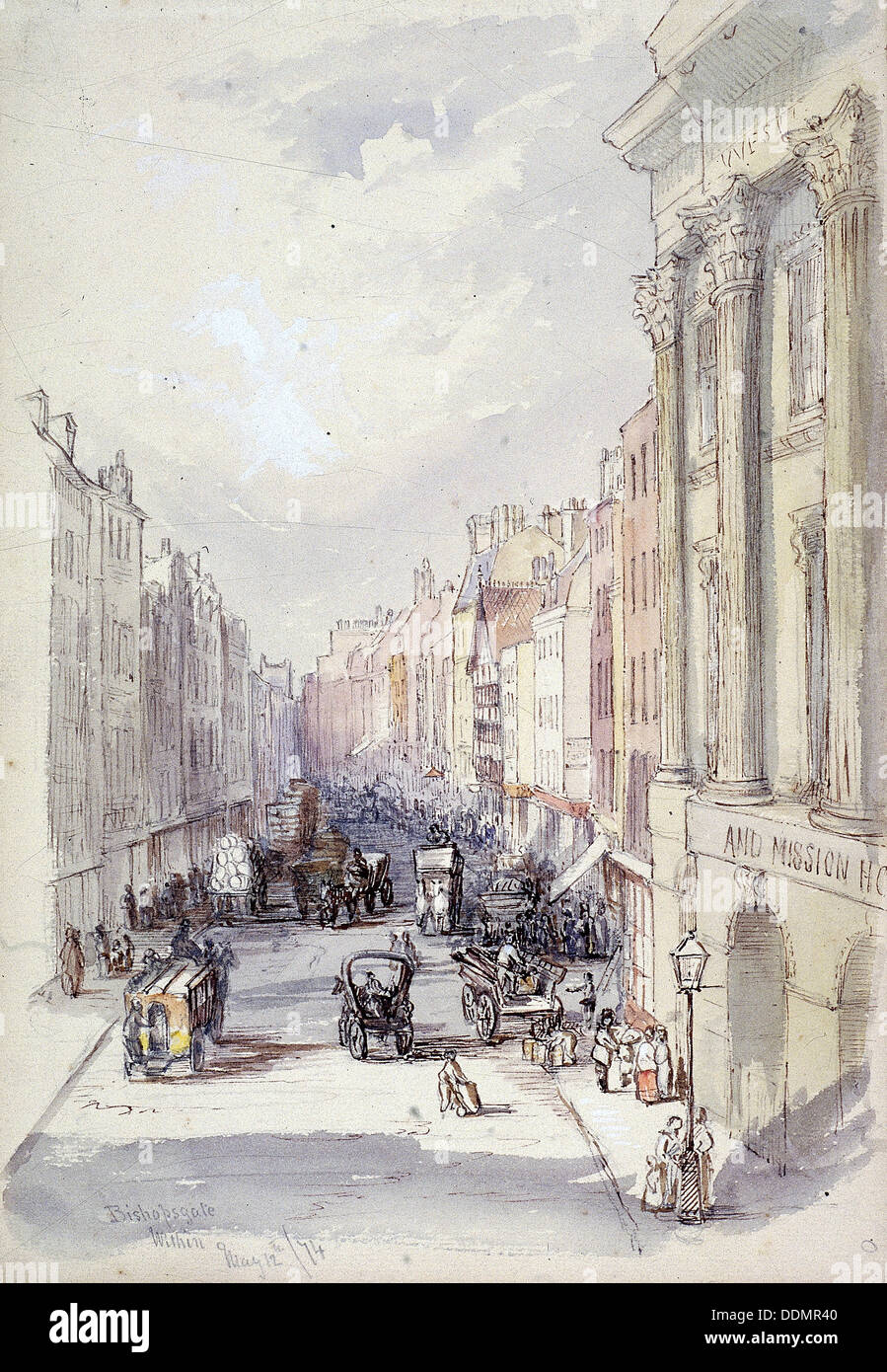 London 1874 hi-res stock photography and images - Alamy