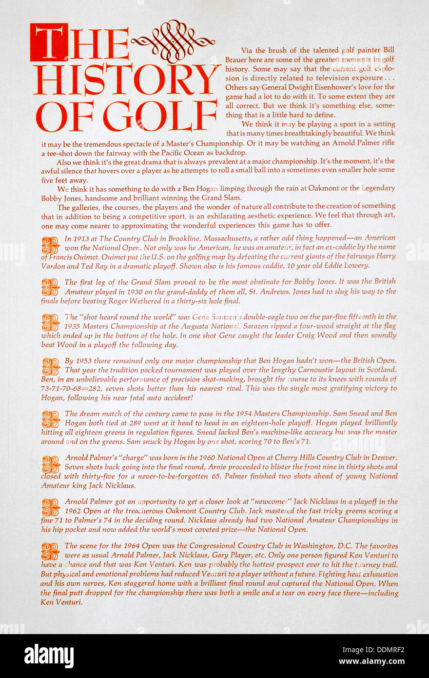 History Of Golf Articles at Dylan Trouton blog