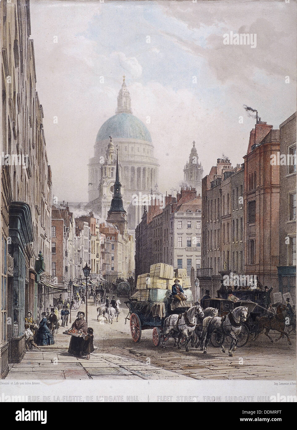 Fleet street hill hi-res stock photography and images - Alamy