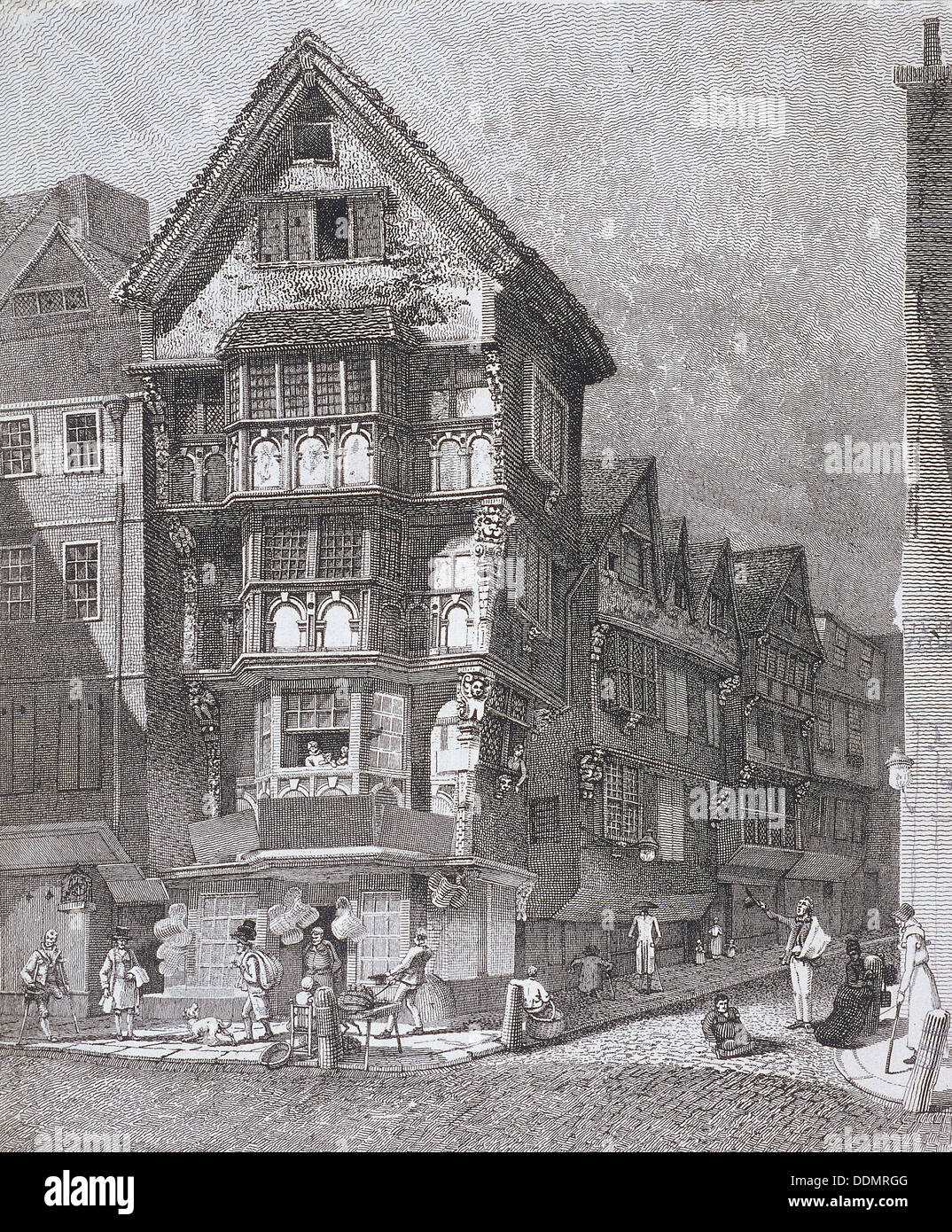 Fleet Street, London, 1812. Artist: John Thomas Smith Stock Photo - Alamy