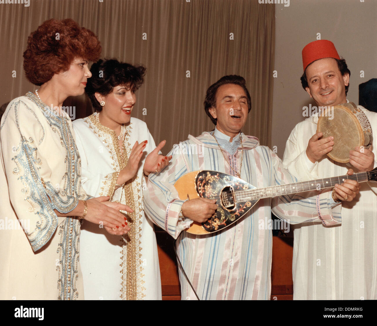 Michael Abittan at a Moroccon evening, March 1989. Artist: Sidney ...