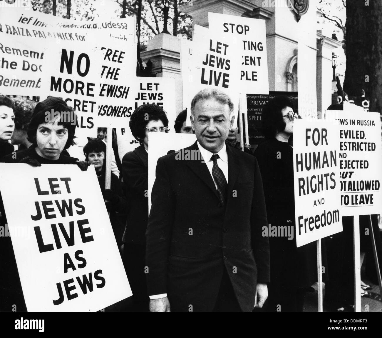 Soviet jewish protest hi-res stock photography and images - Alamy