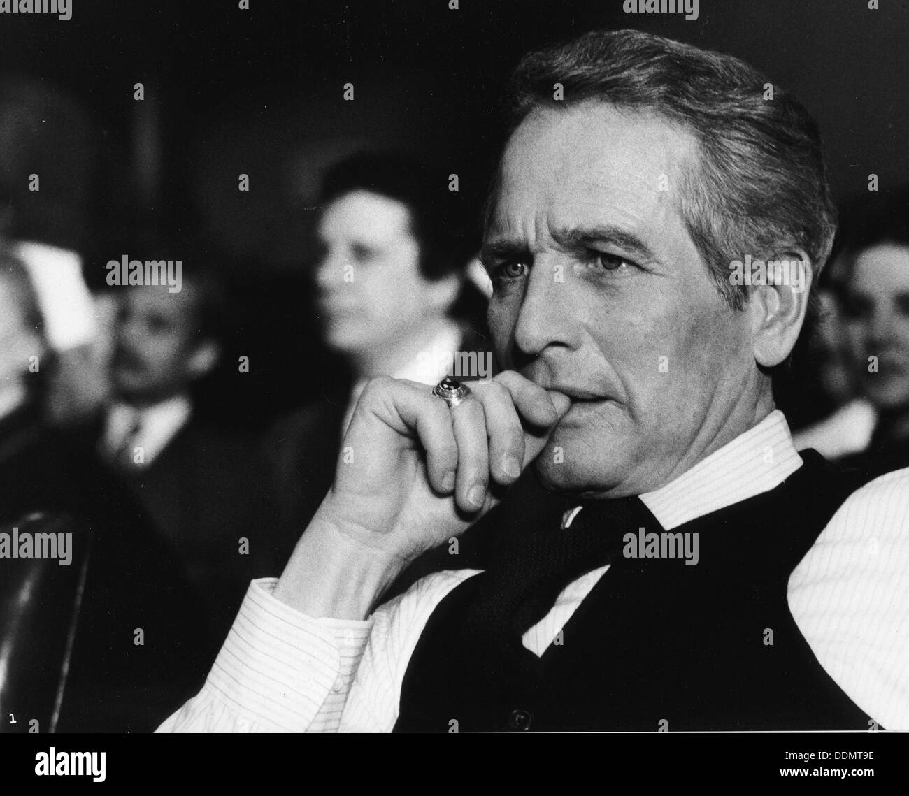 Paul Newman (1925- ), American actor, 1982. Artist: Unknown Stock Photo ...