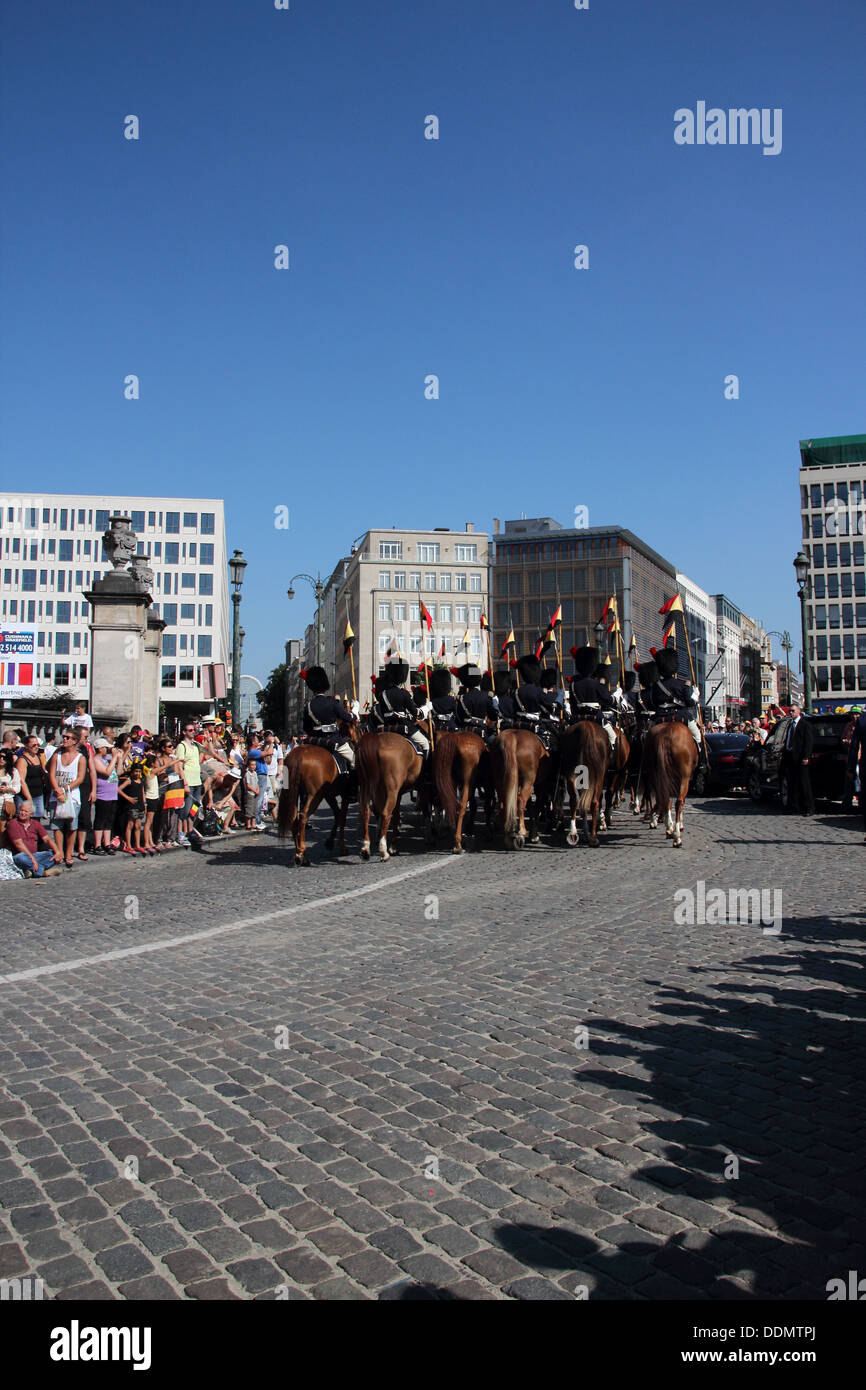 Belgium army parade hi-res stock photography and images - Alamy
