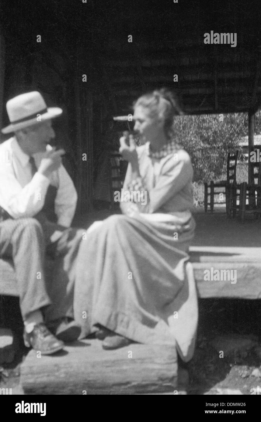 Cecil Sharp and Polly Patrick, Harts-Creek, Manchester, Kentucky, USA ...