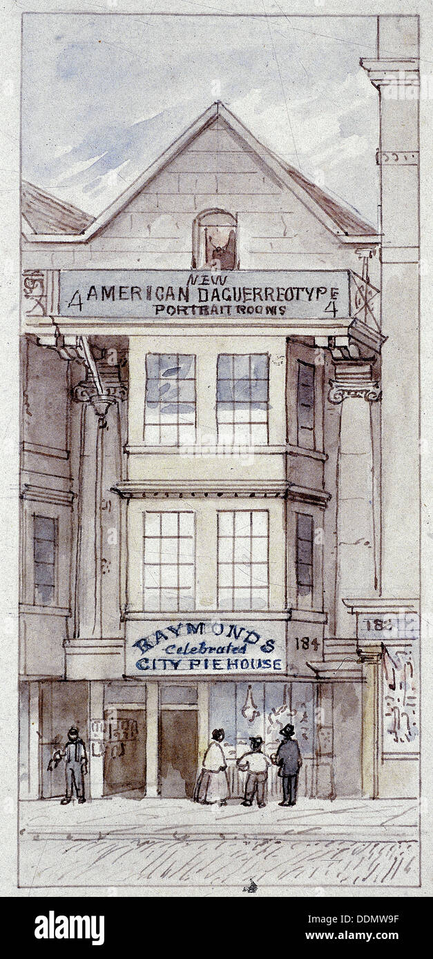 Raymond's City Pie House, Fleet Street, London, c1820. Artist: James ...