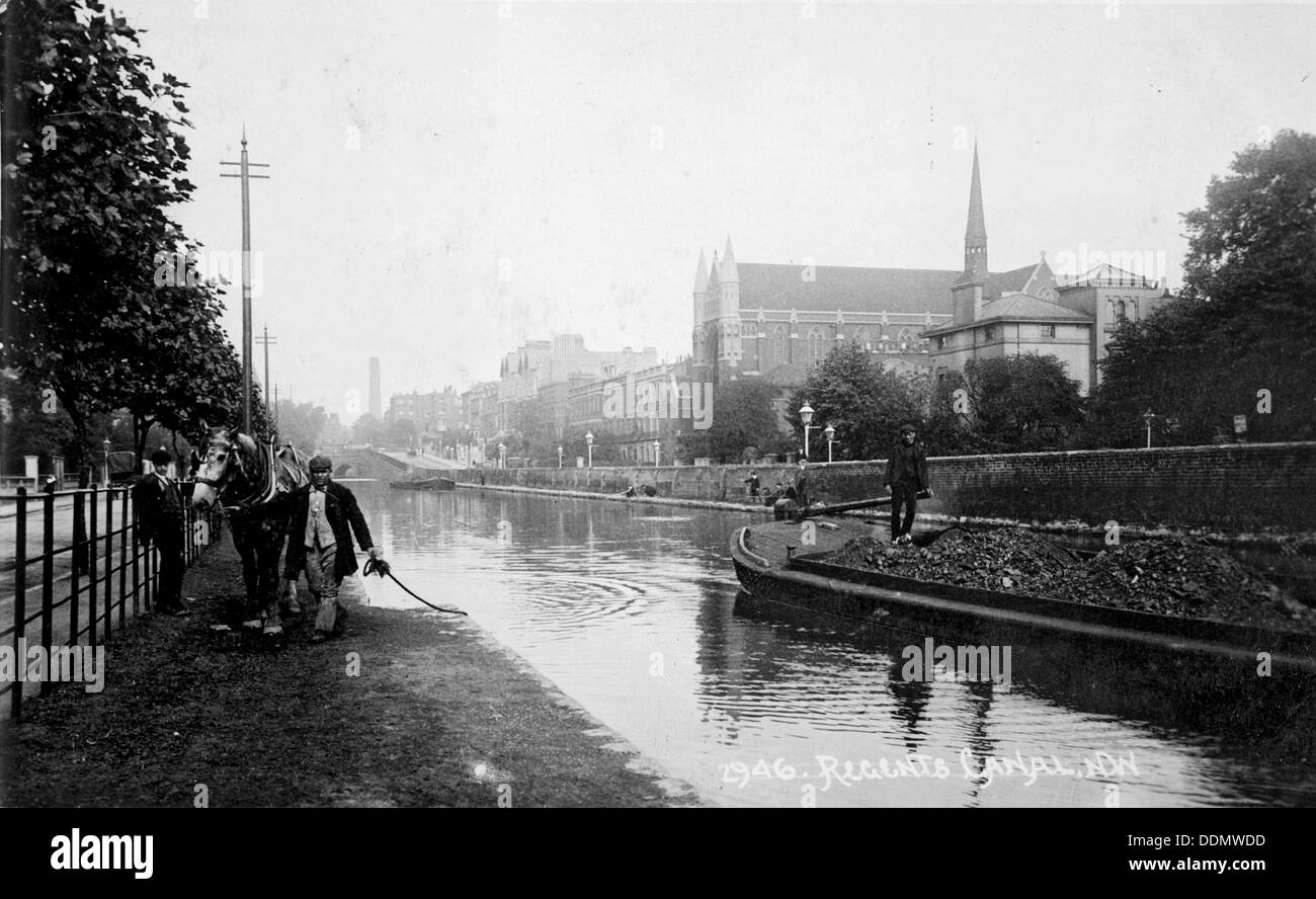 Canal barge 19th century coal hi-res stock photography and images - Alamy