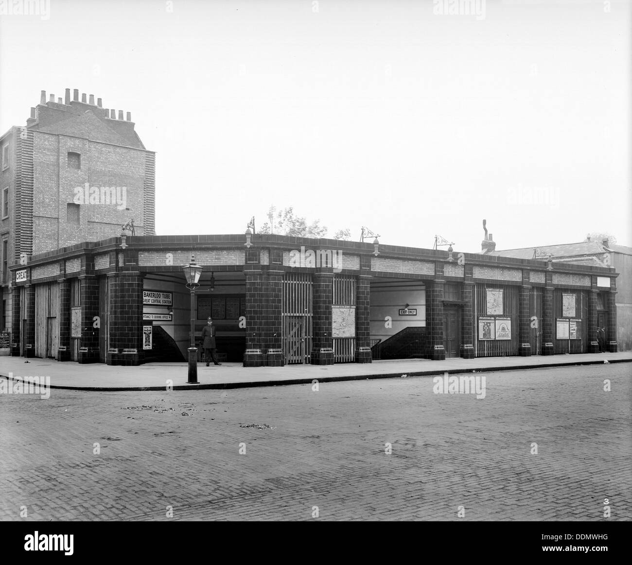 Marylebone Underground Station, Great Central Street, London, 1907 ...