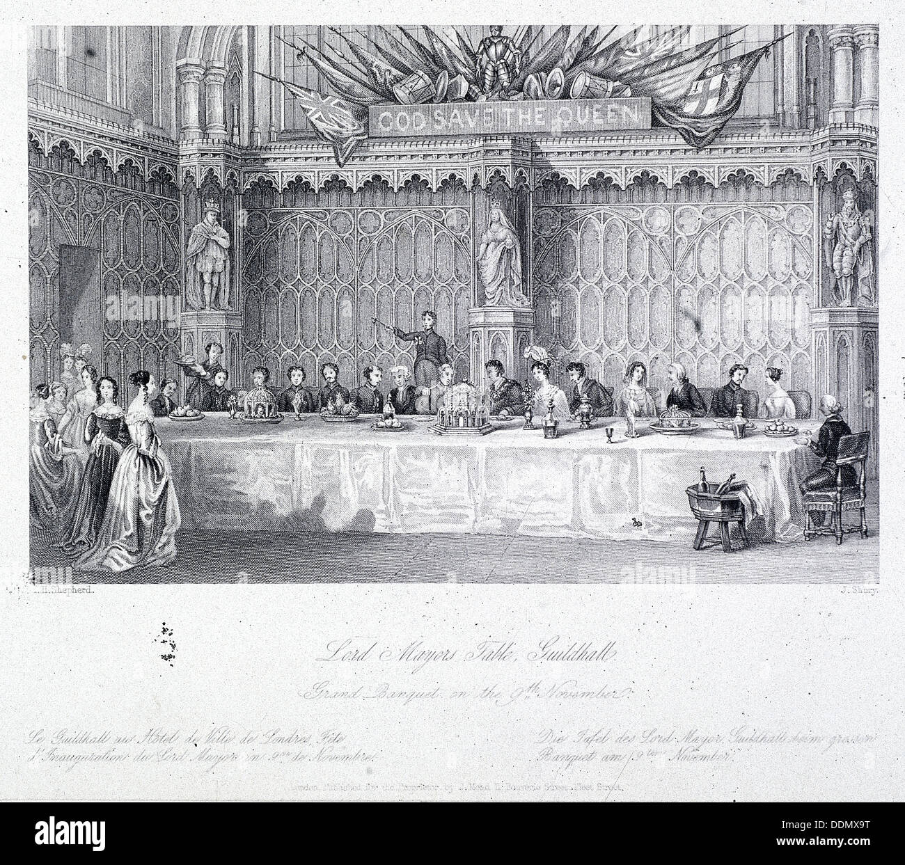 Lord Table Guildhall High Resolution Stock Photography and Images - Alamy