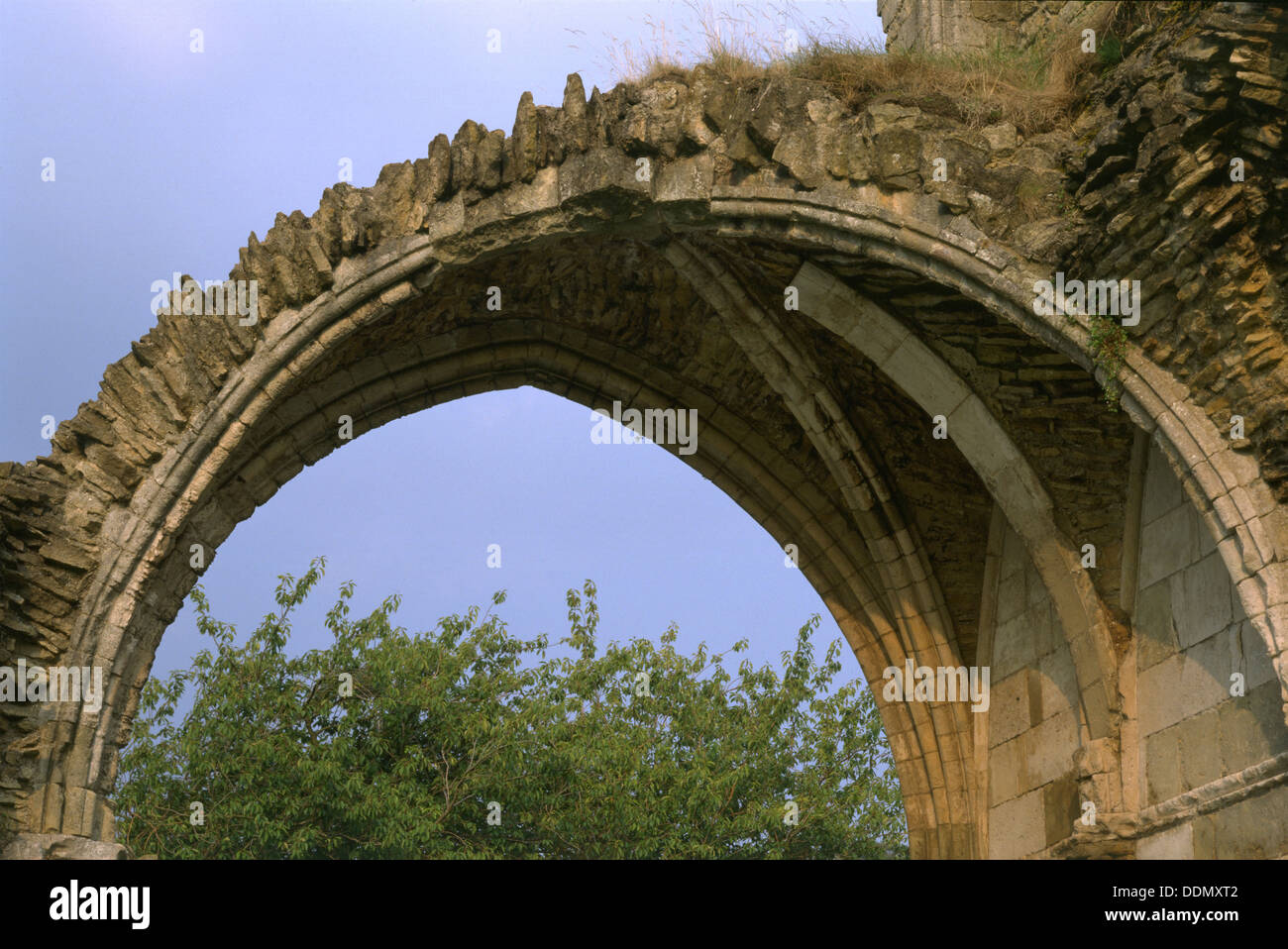 Kirkham Priory, North Yorkshire, 1999. Artist: J Richards Stock Photo ...