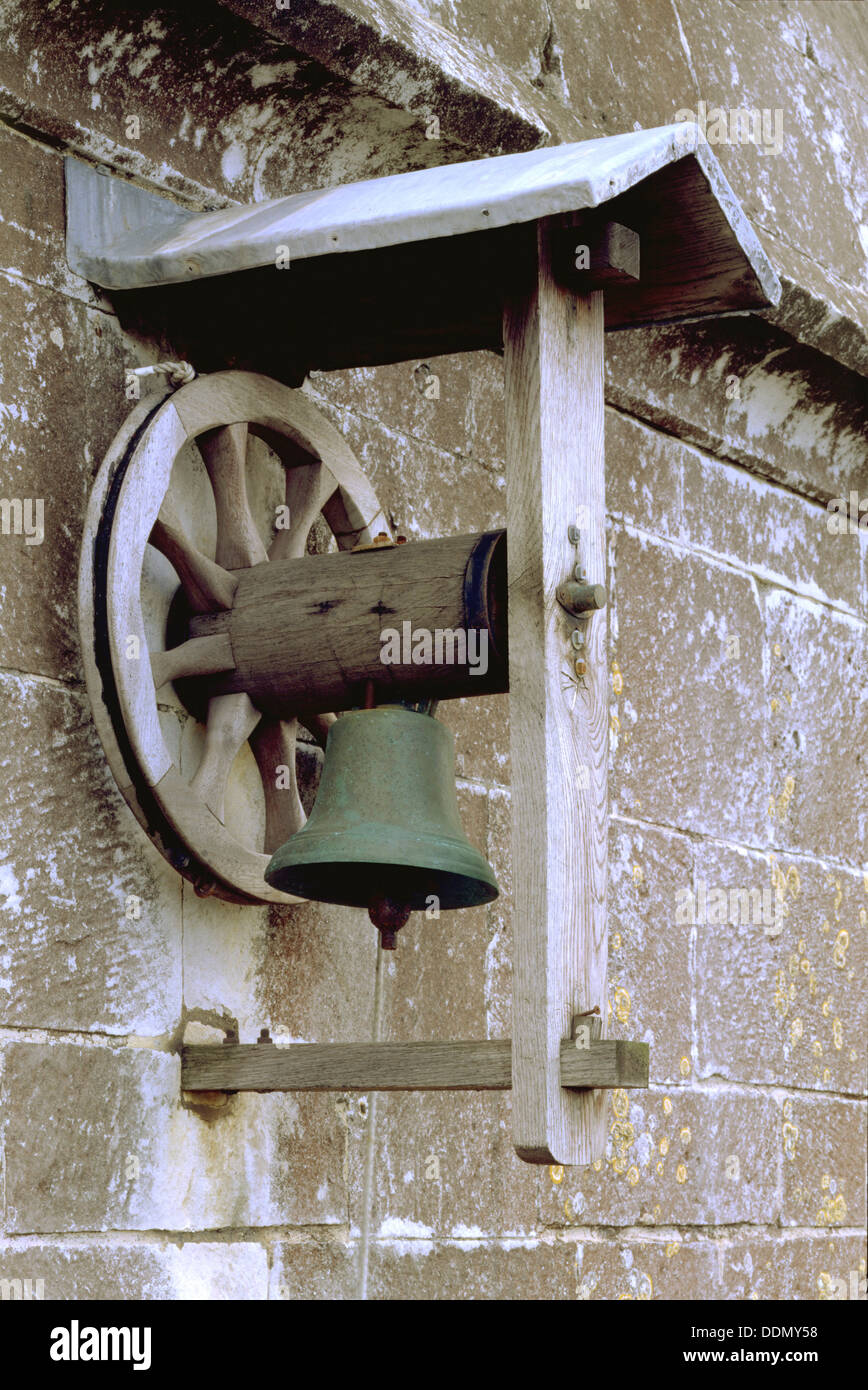 Alarm bell at Portland Castle, Weymouth, Dorset, 1998. Artist: J Bailey ...