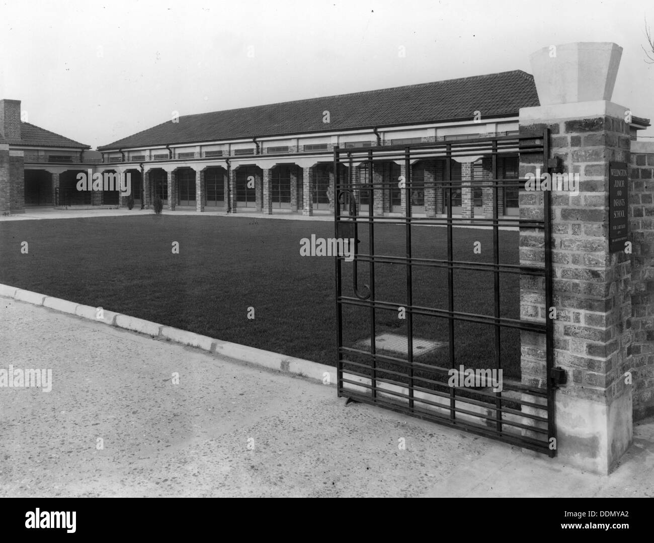 Wellington School, Twickenham, London, 1936. Artist: Herbert Felton ...