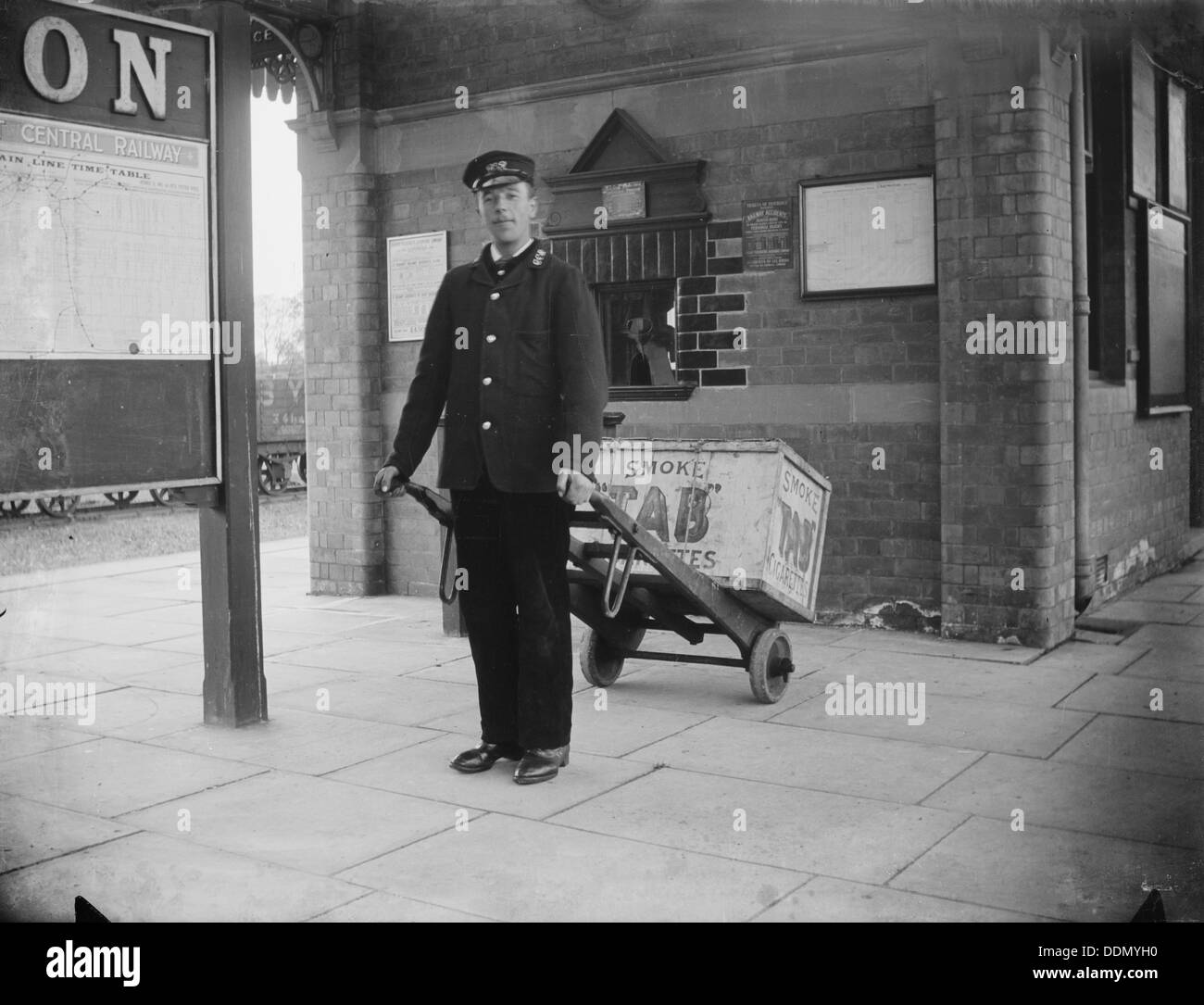 Porter trolley hi-res stock photography and images - Alamy