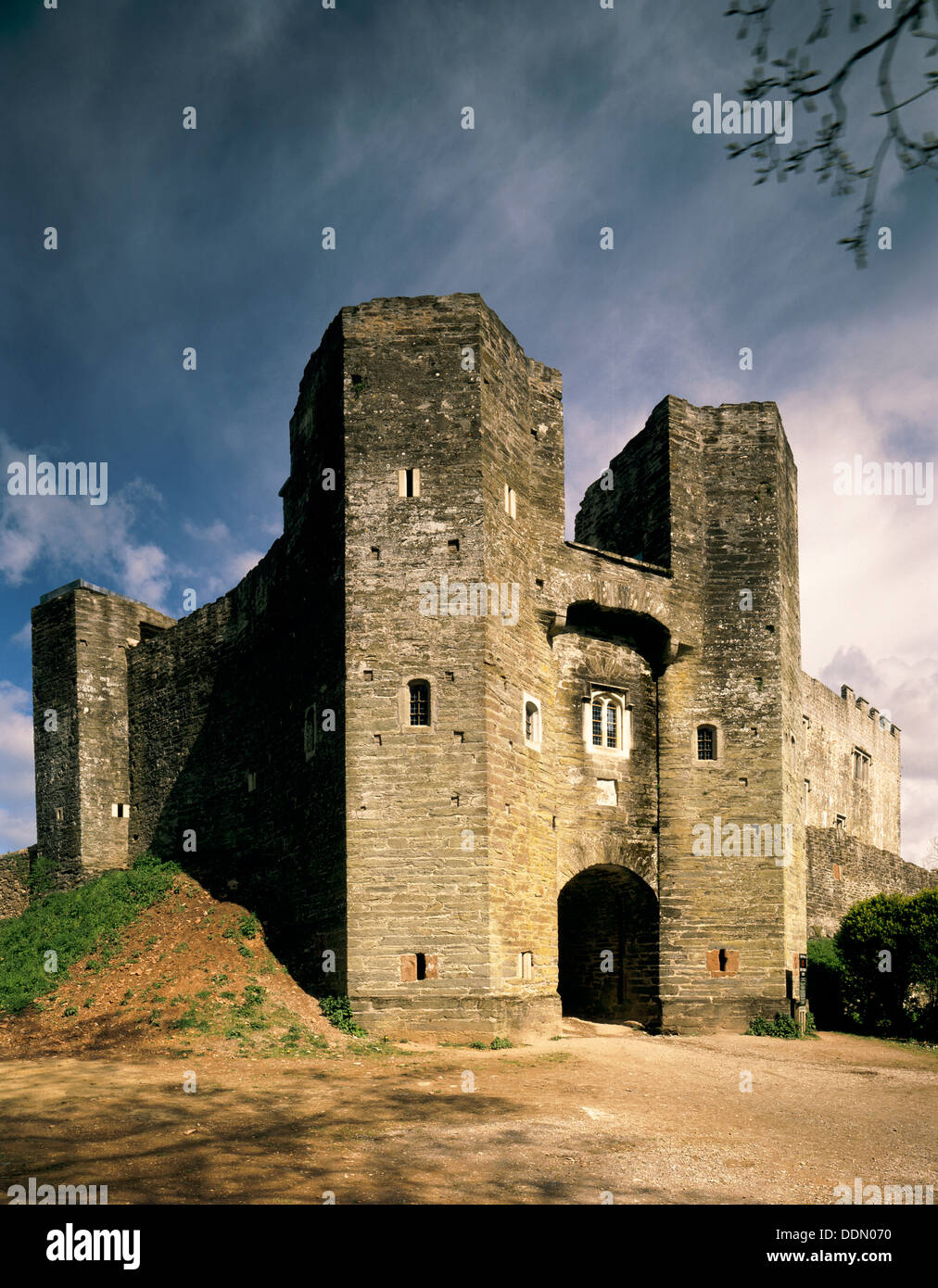 Gatehouse, Berry Pomeroy Castle, Devon, 1990. Artist: Unknown Stock ...