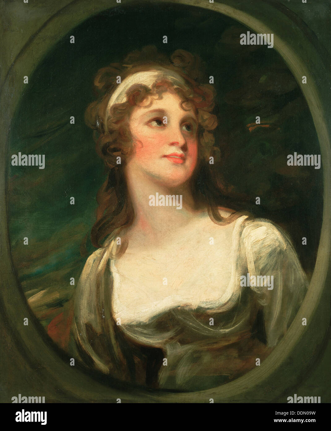 Portrait of Mrs Ann Pitt, c1788. Artist: George Romney Stock Photo - Alamy