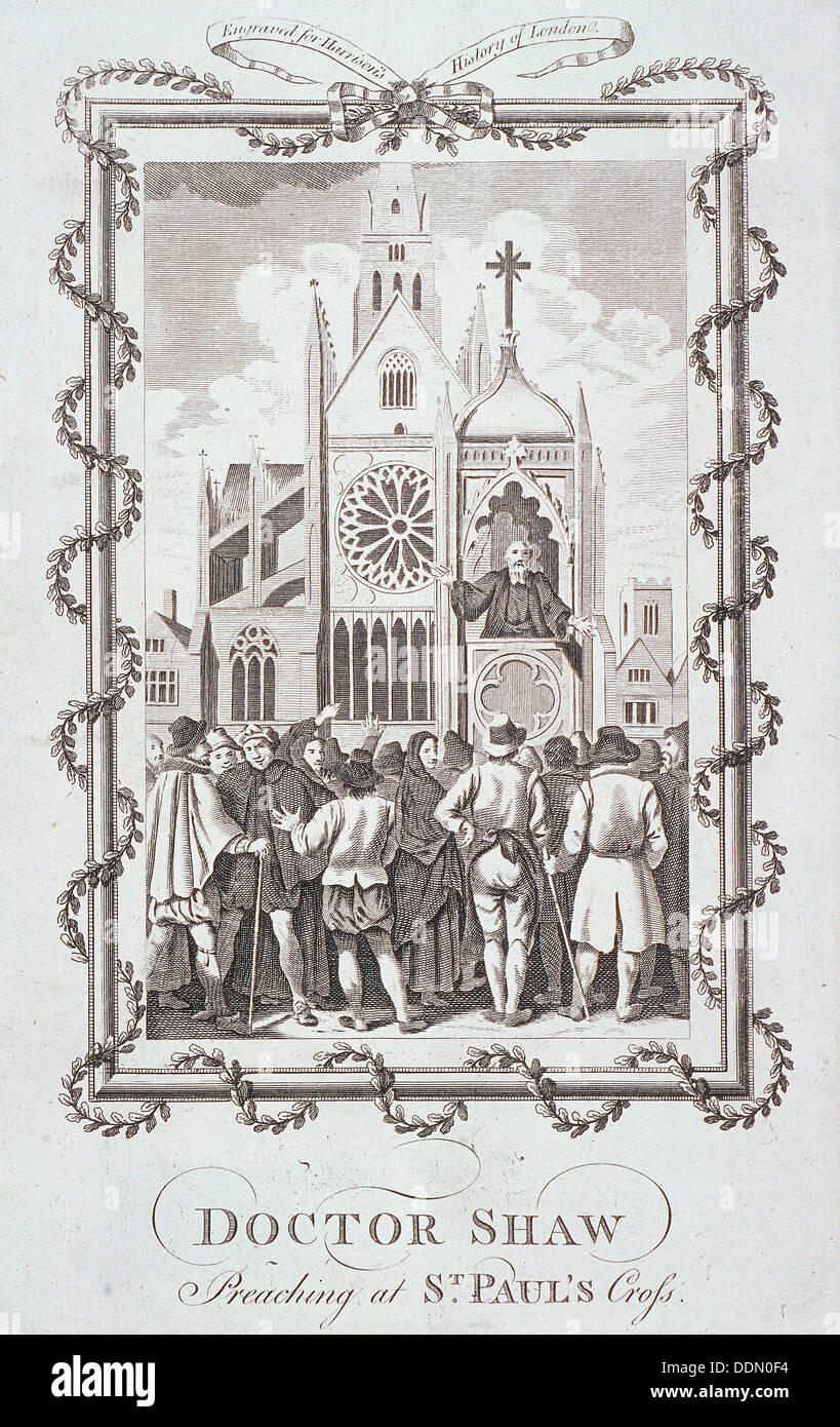 St Paul's Cathedral (old), London, 1776. Artist: Anon Stock Photo - Alamy