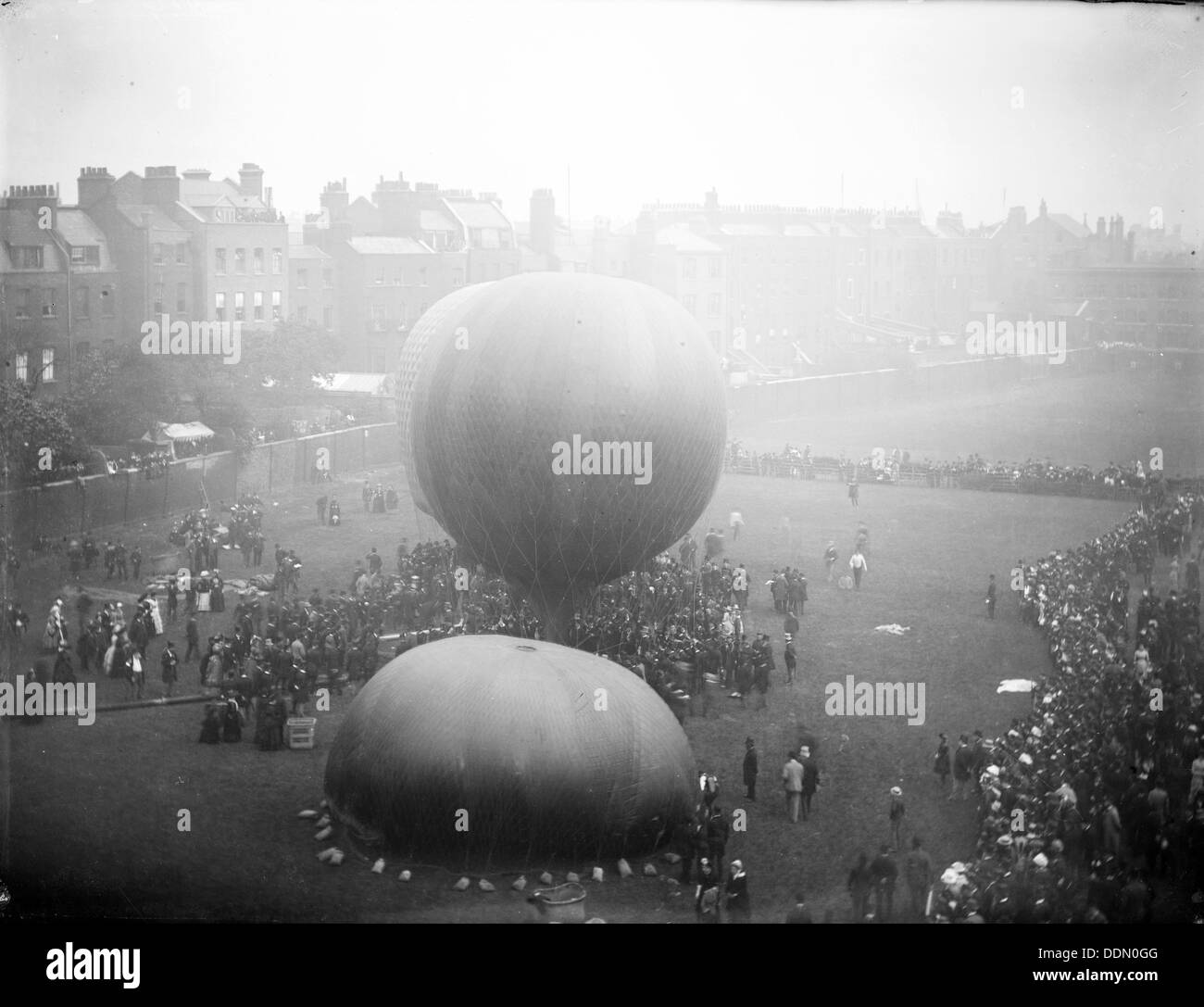 Lifting off balloon Black and White Stock Photos & Images - Alamy