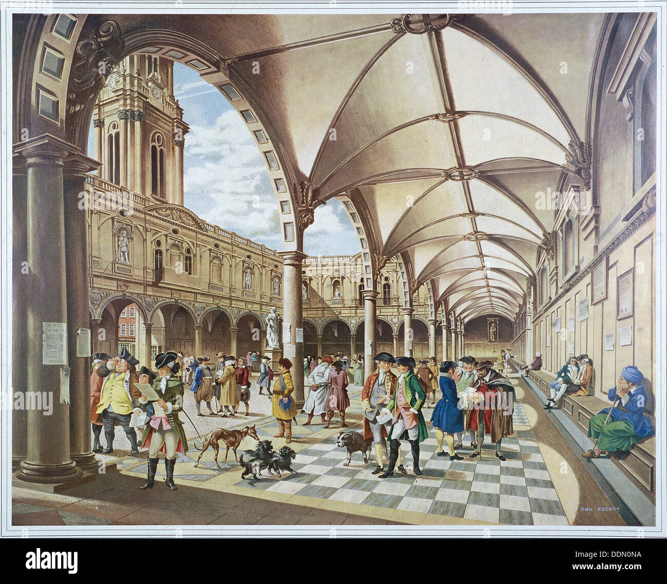 The royal exchange inside hi-res stock photography and images - Alamy