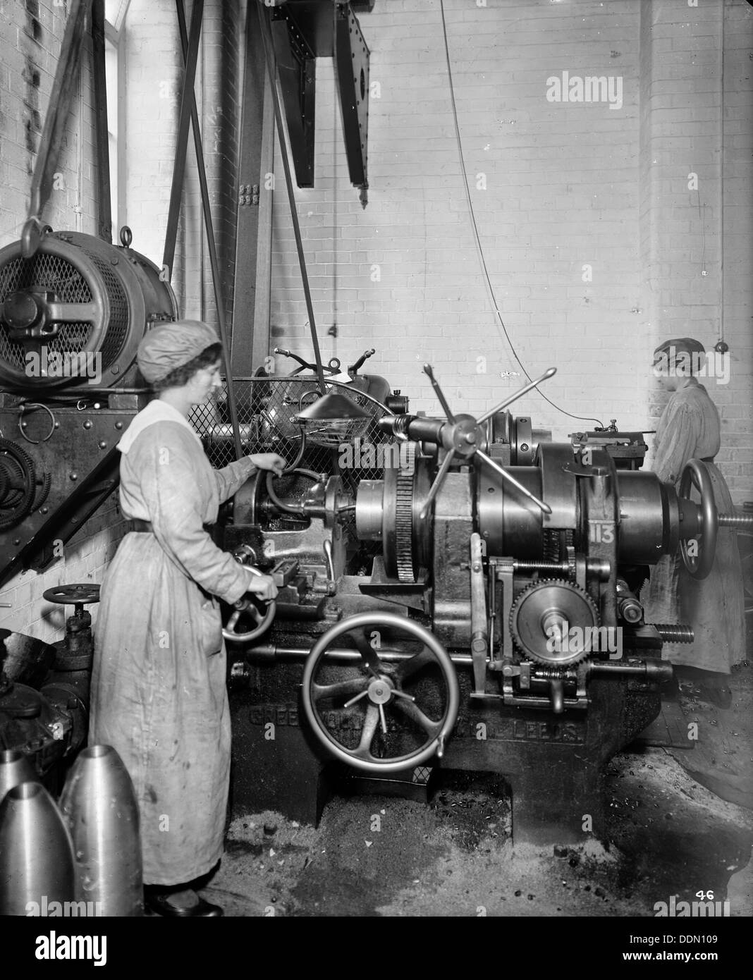 Cunard Shell Works, Birkenhead, Merseyside, 1917. Artist: Bedford ...