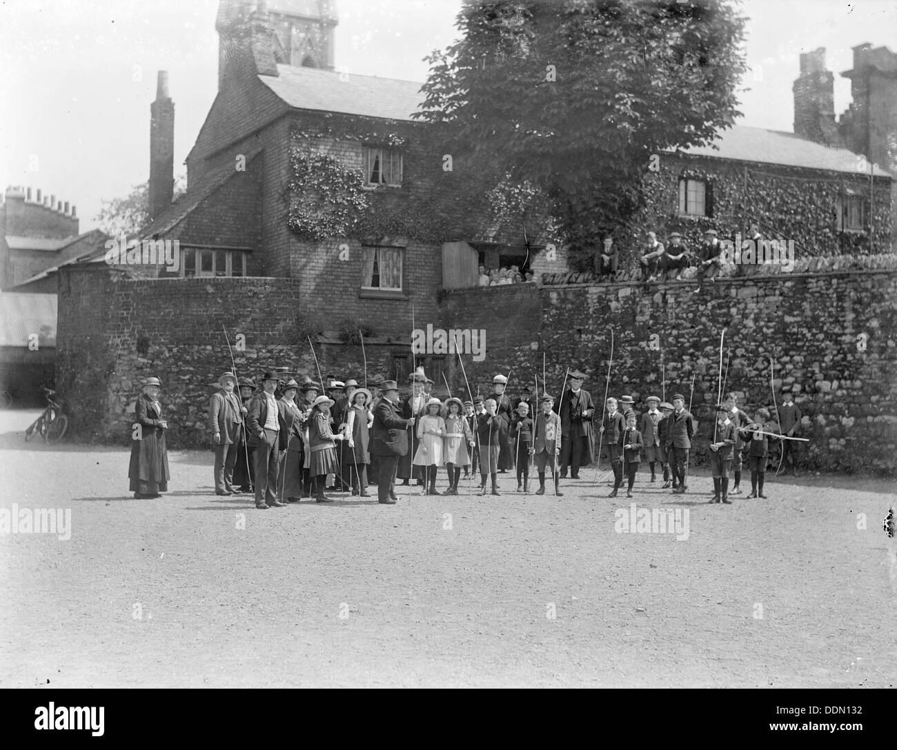 Beating the Bounds ceremony, St Michaels Church, Cornmarket Street ...