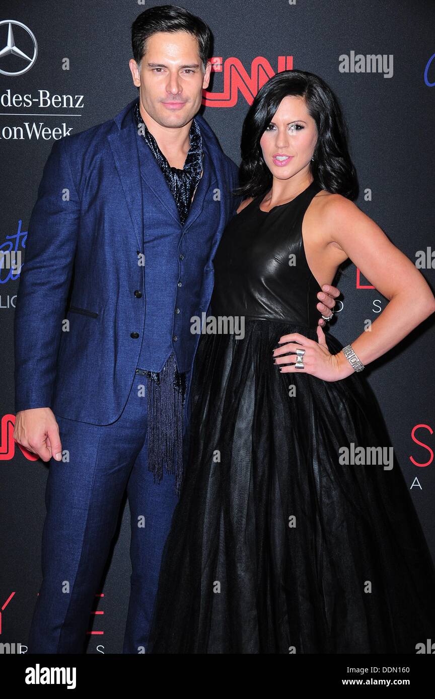 New York, NY. 4th Sep, 2013. Joe Manganiello, Bridget Peters at ...
