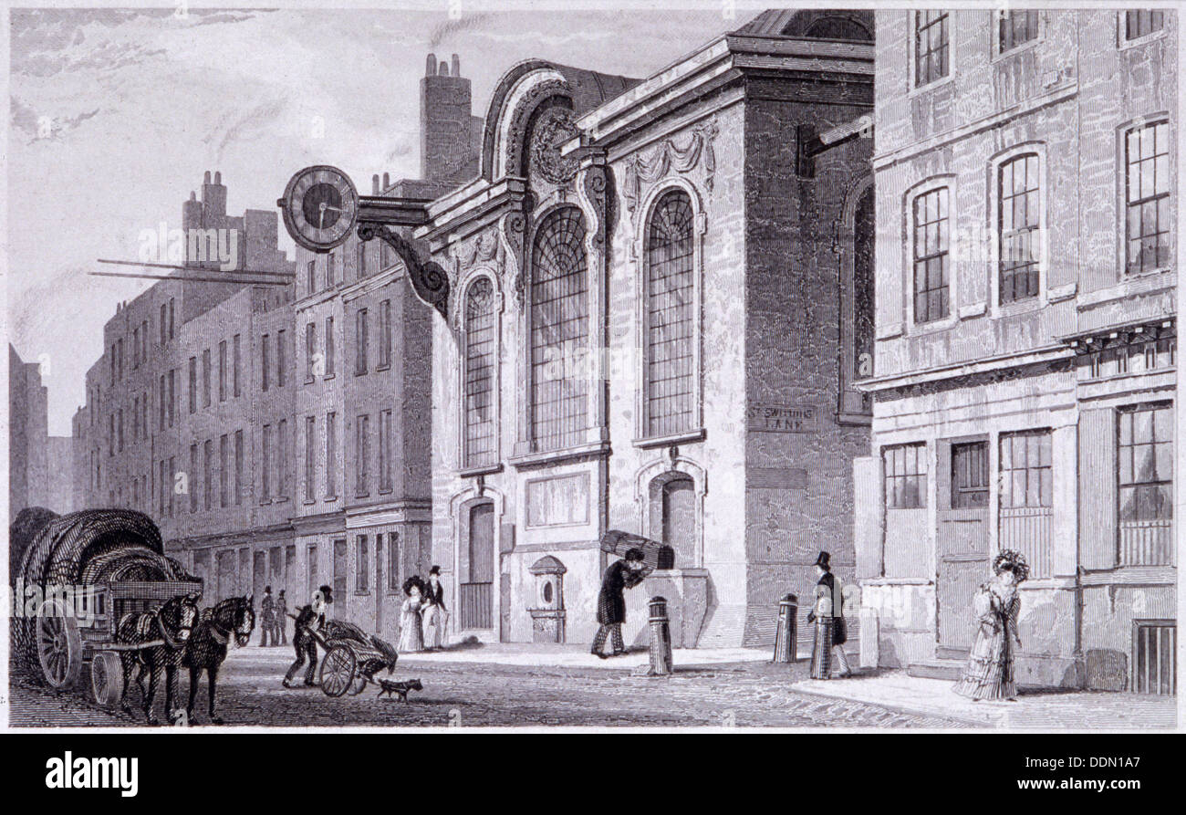 St swithin london stone hi-res stock photography and images - Alamy