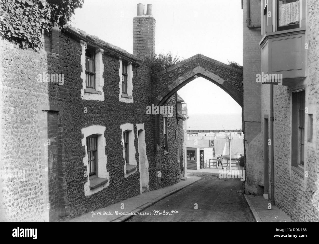 York Gate, Harbour Street, Broadstairs, Kent, 1890-1910. Artist ...