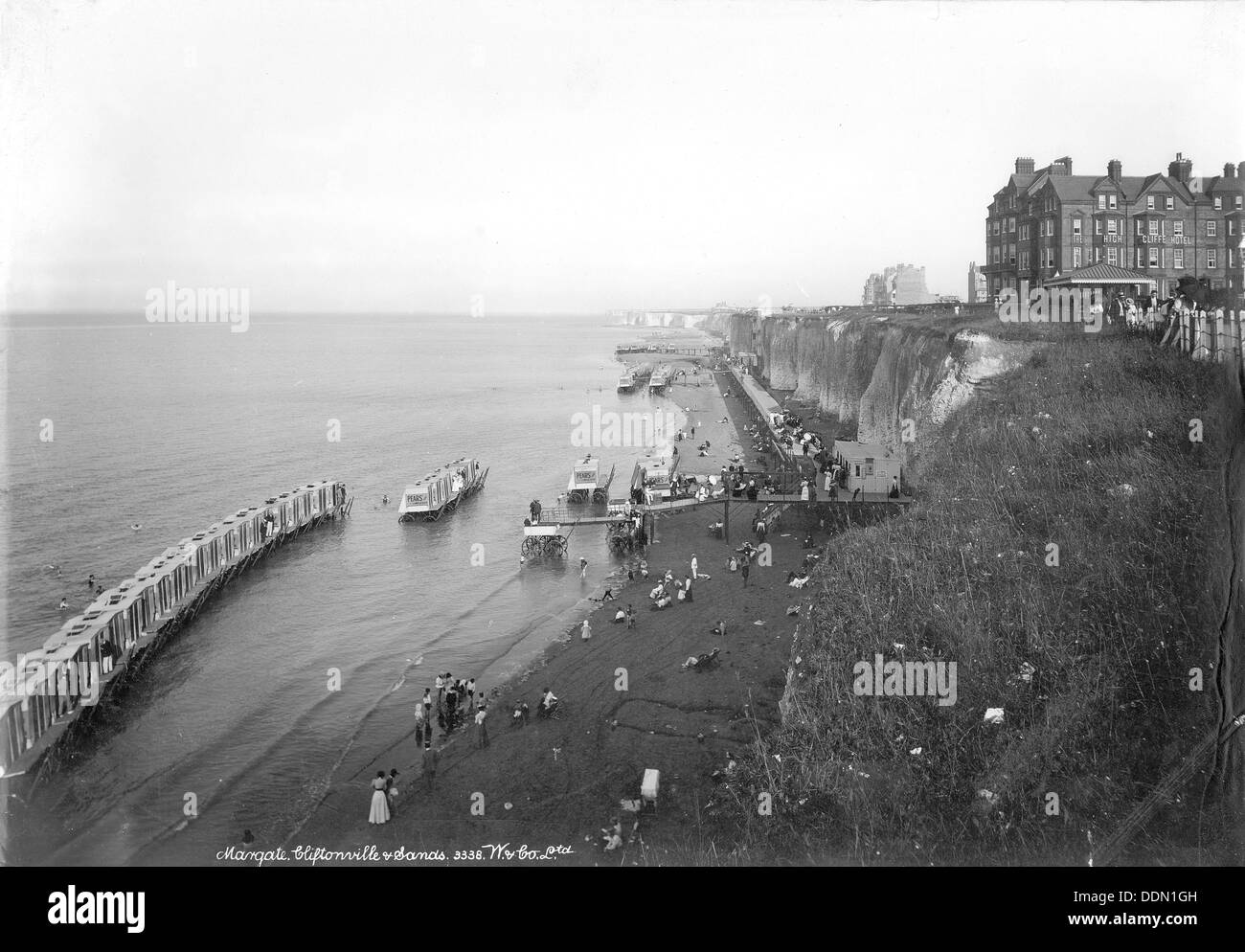 Sea bathing 19th century Black and White Stock Photos & Images - Alamy